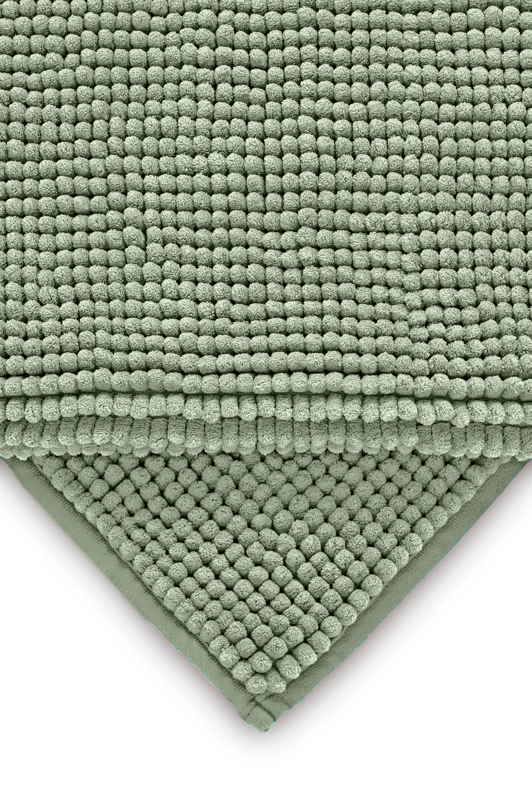 Buy Sage Green Bobble Shower Bath Mat from the Next UK online shop