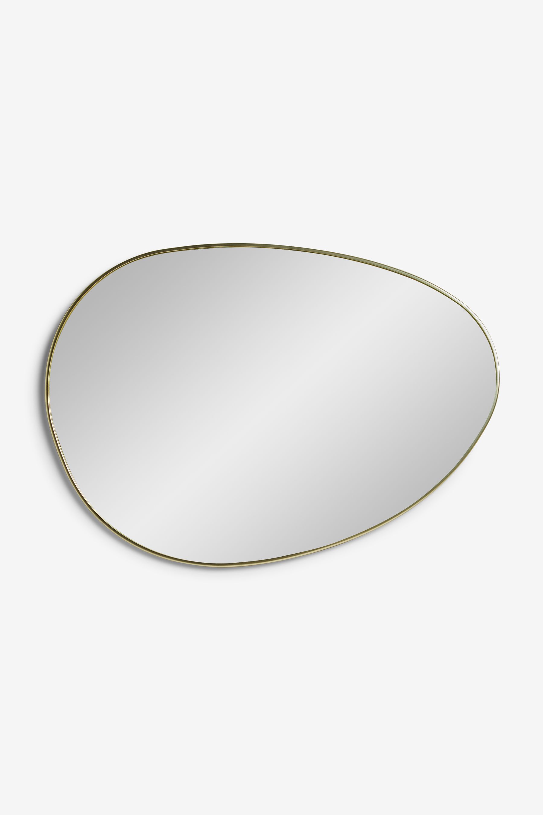 Buy Gold Pebble Round Bathroom Wall Mirror from the Next UK online shop