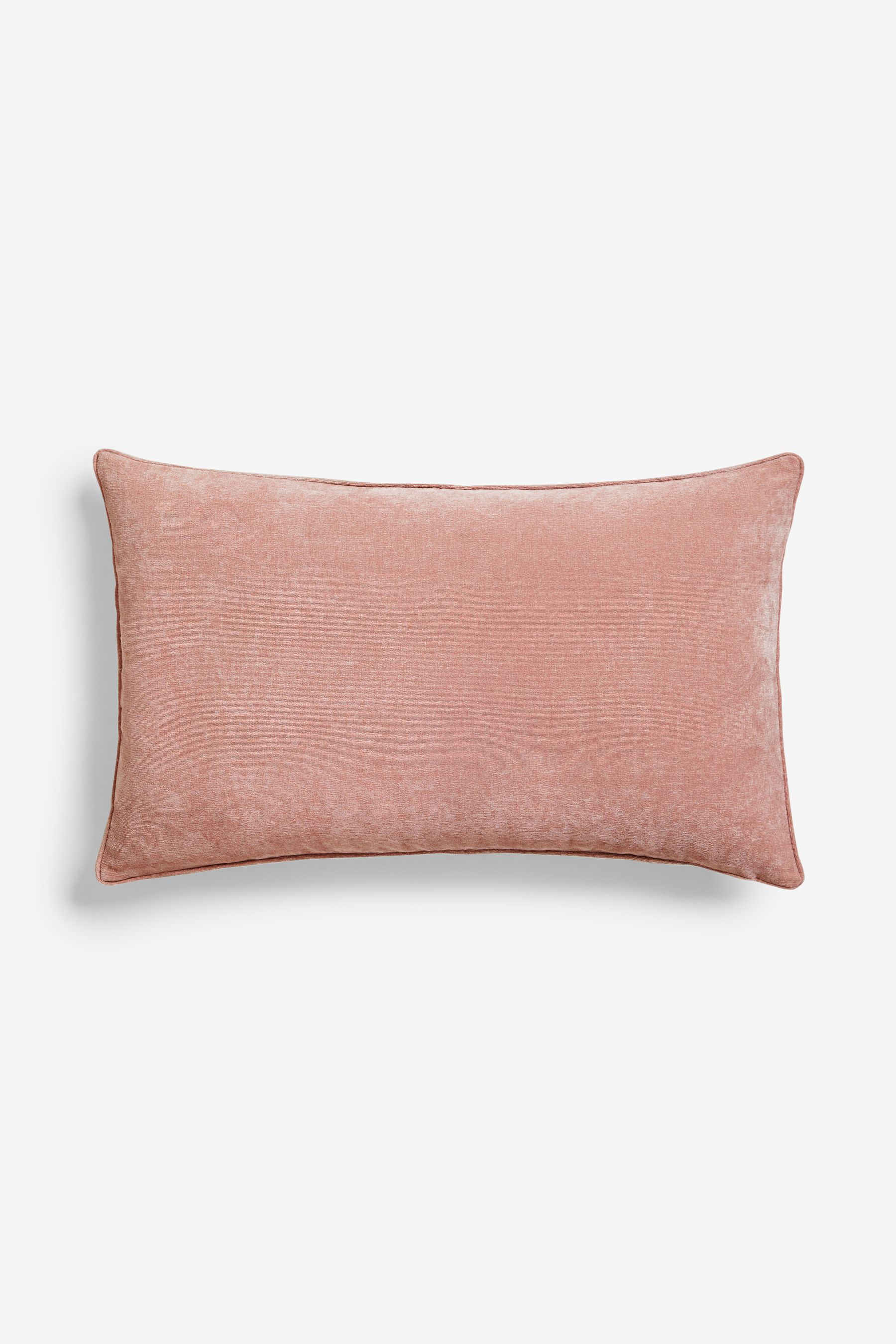 Buy Blush Pink 40 x 59cm Soft velour Cushion from the Next UK online shop