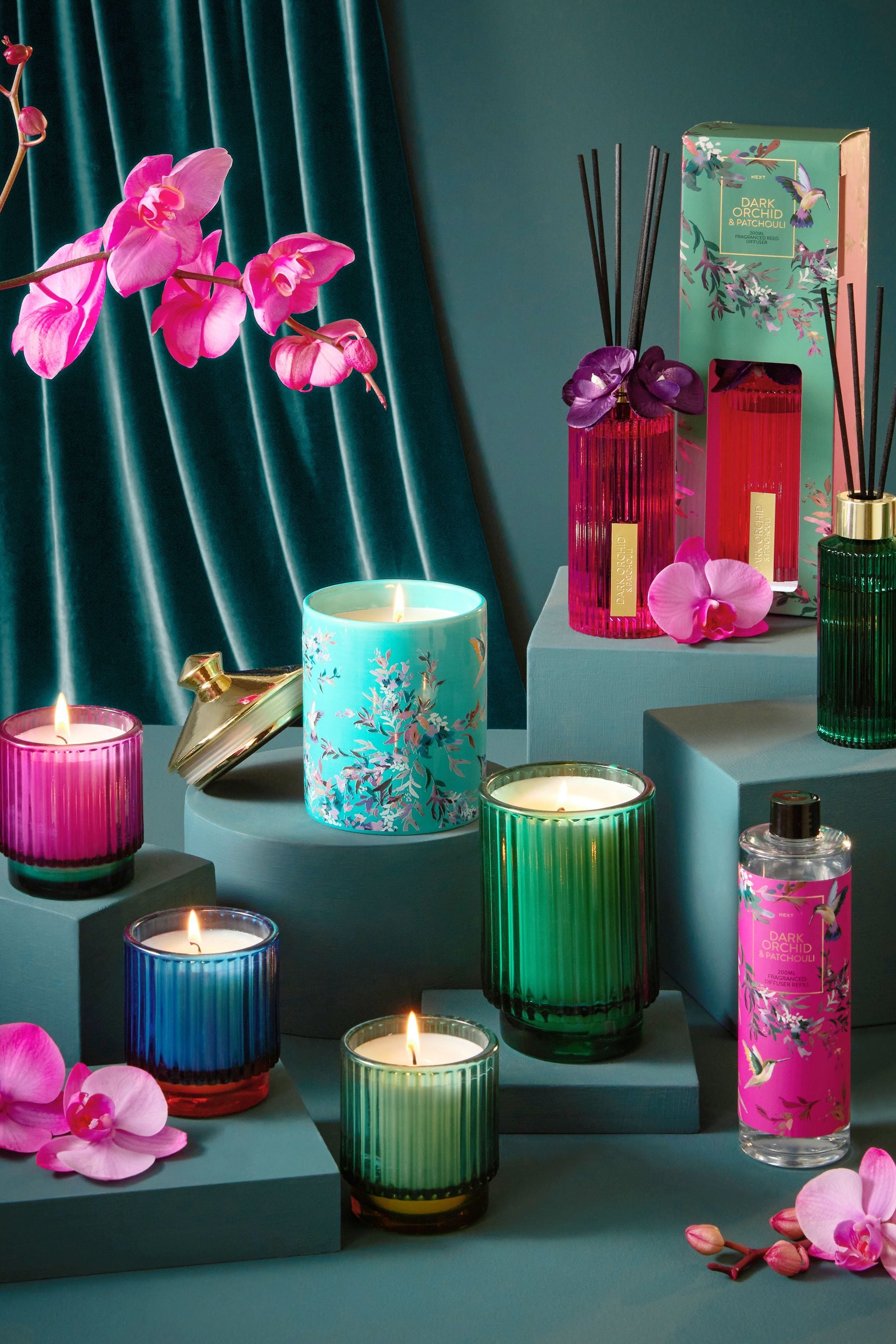 Buy 200ml Refill Dark Orchid & Patchouli Diffuser from the Next UK ...