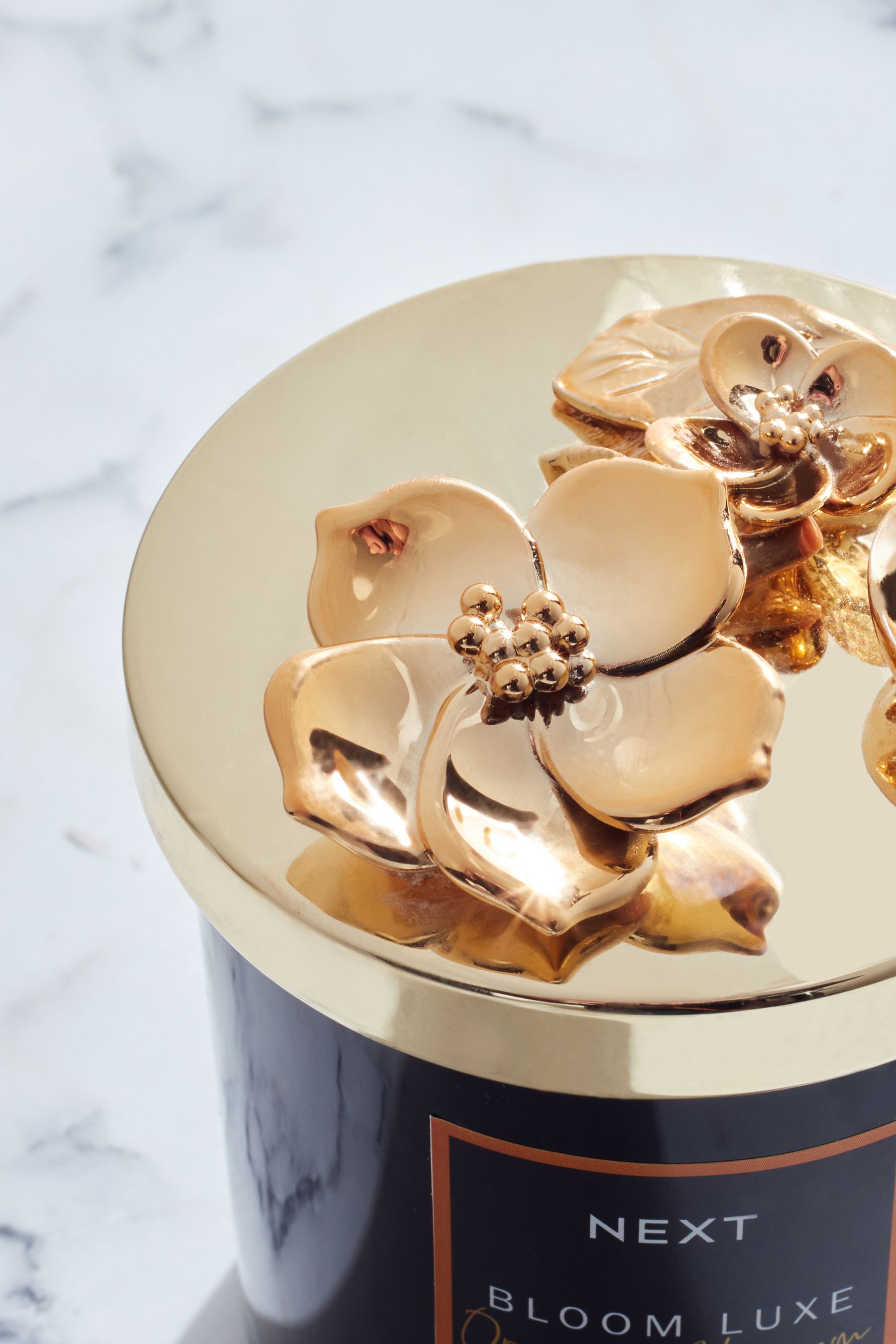 Buy Black Bloom Luxe Orange Blossom Scented Candle from the Next UK ...