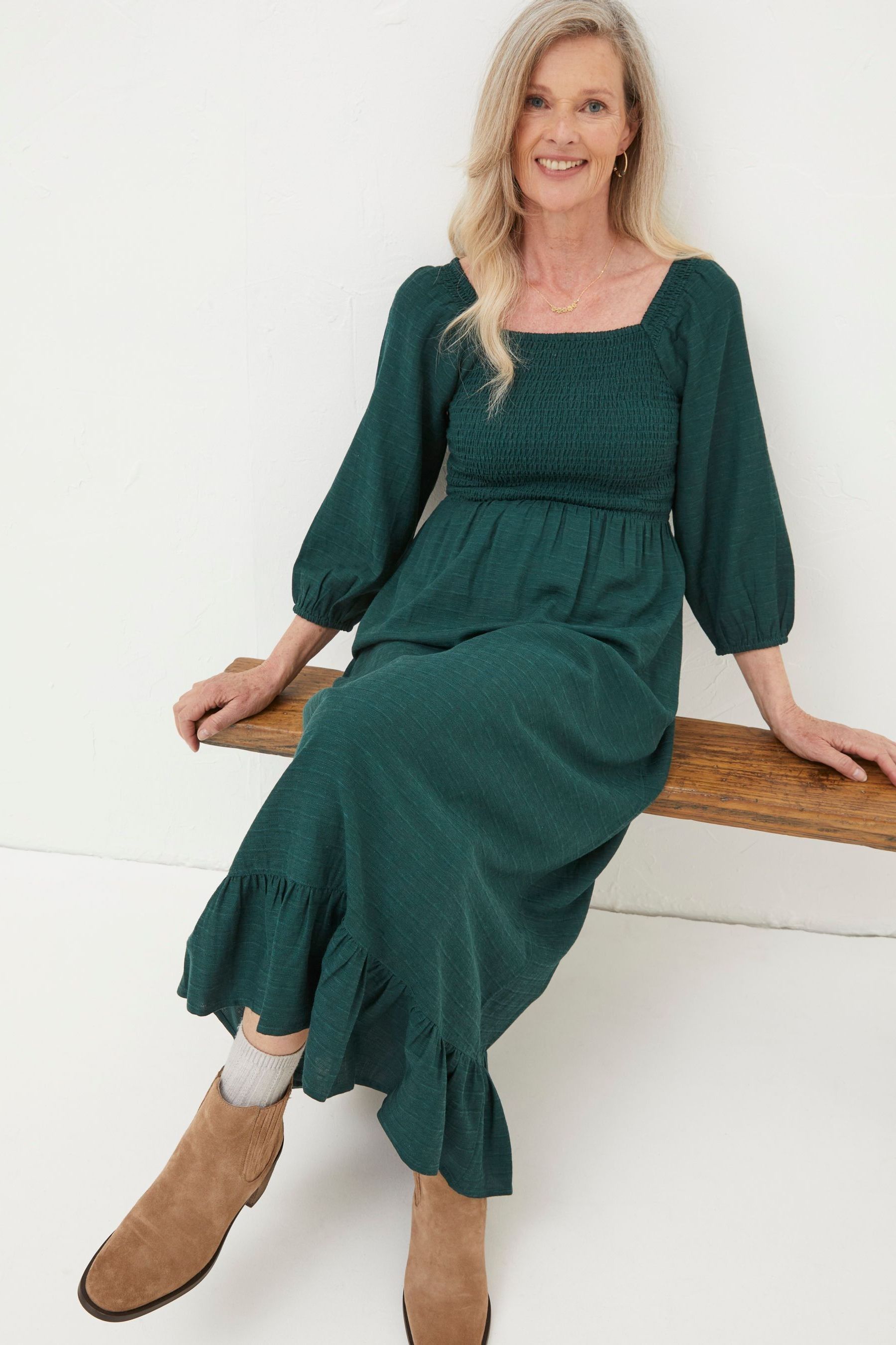 Buy FatFace Adele Midi Dress from Next Lithuania