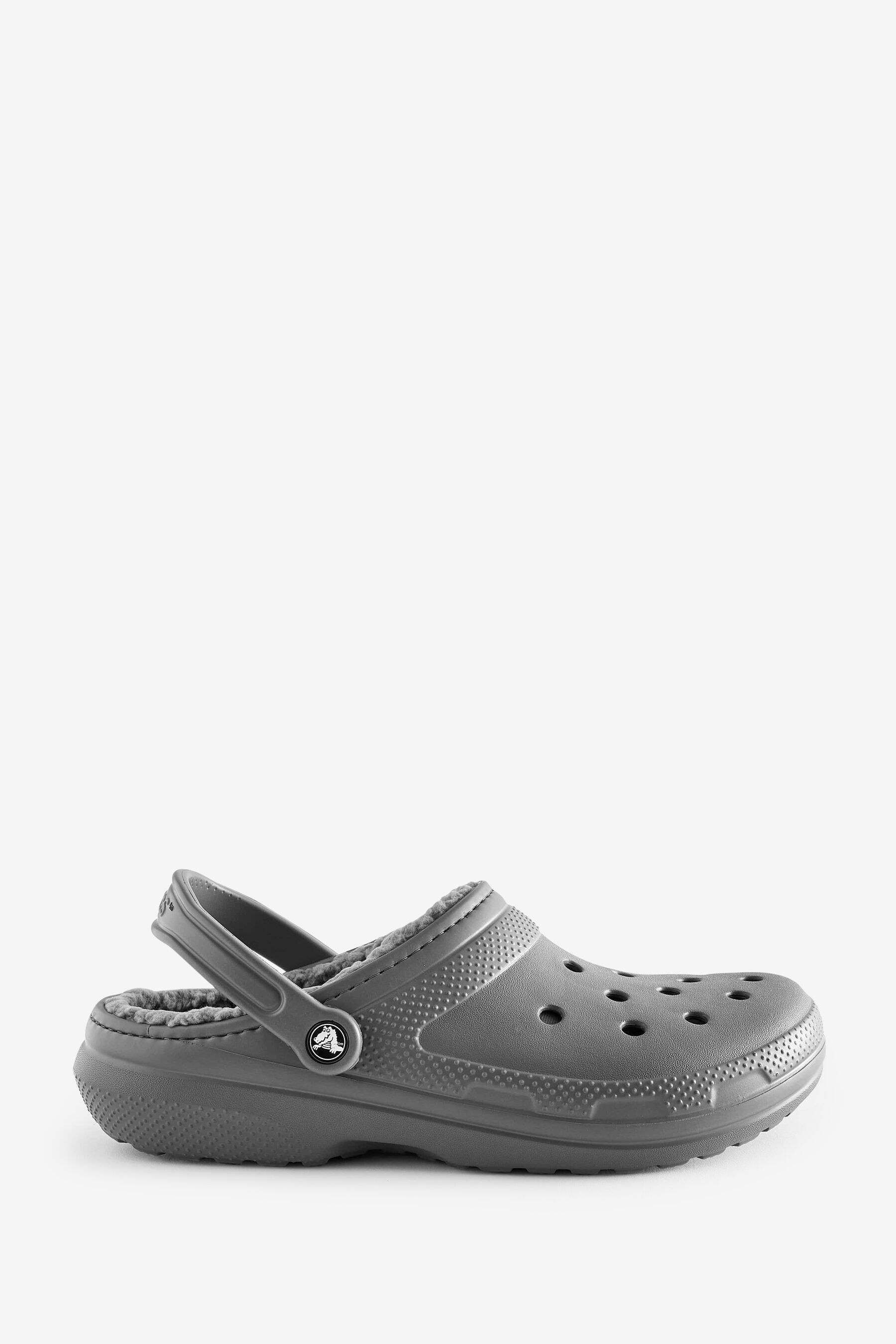 Buy Crocs Grey Classic Lined Clogs from the Next UK online shop