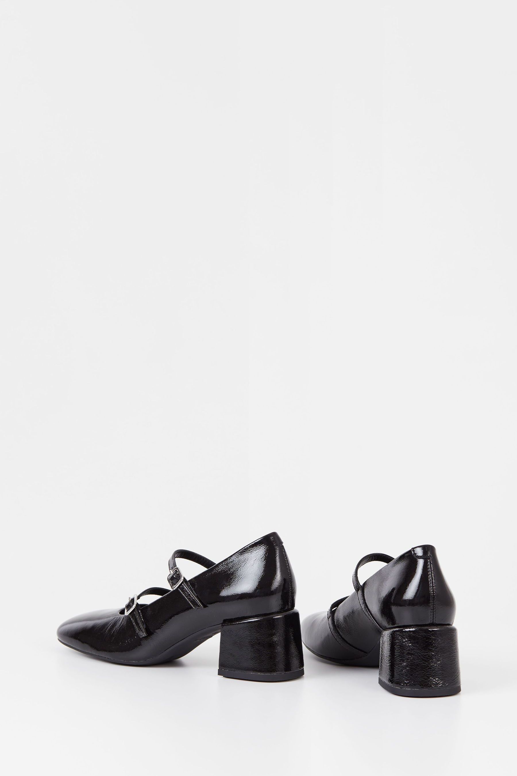 Buy Vagabond Shoemakers Adison Double Strap Mary Jane Black Shoes from ...