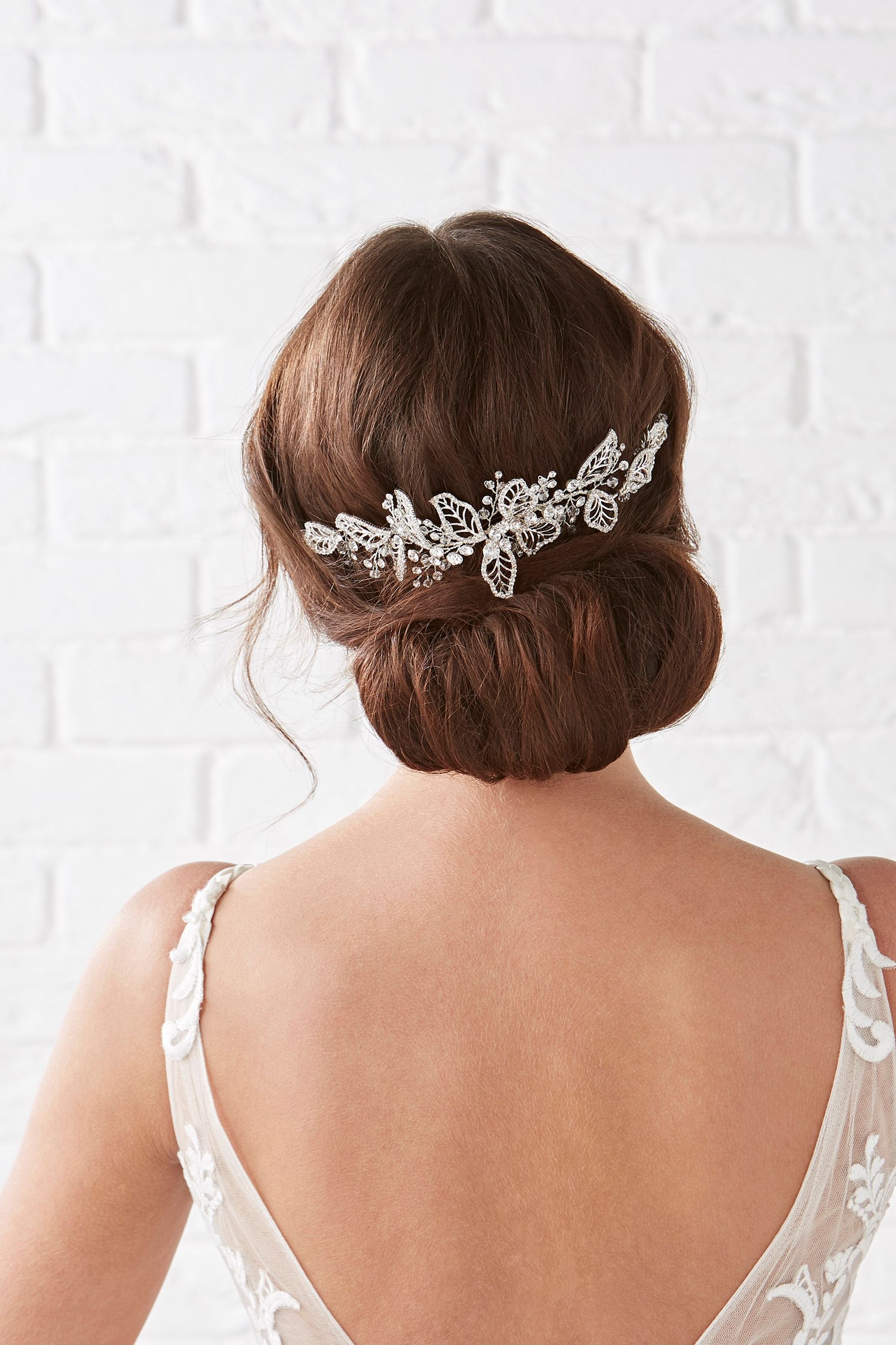 Buy Jon Richard Silver Plated Clear Crystal Olivia Pave Leaf Gift Pouch ...