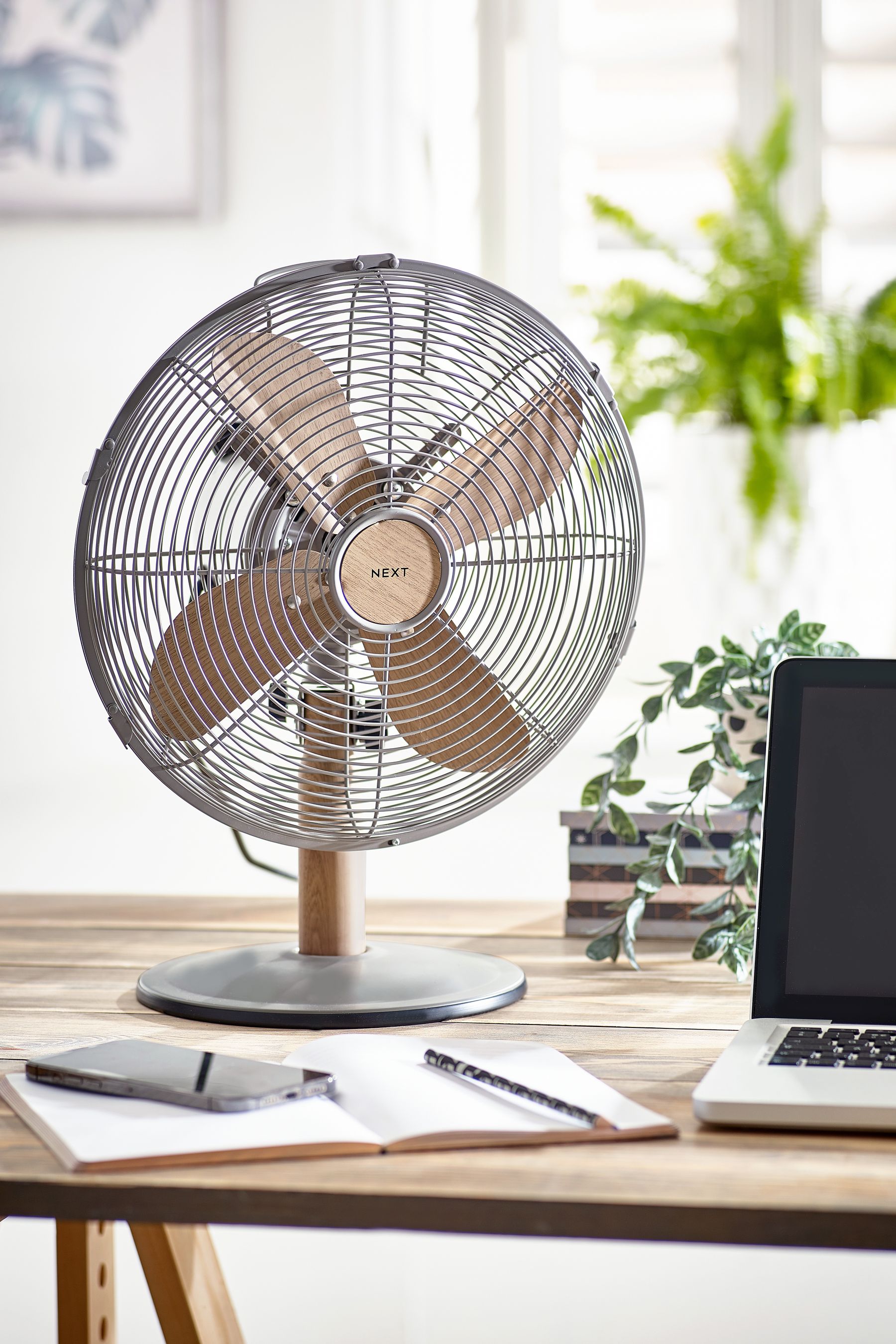 Buy Grey Malvern Desk Fan from the Next UK online shop