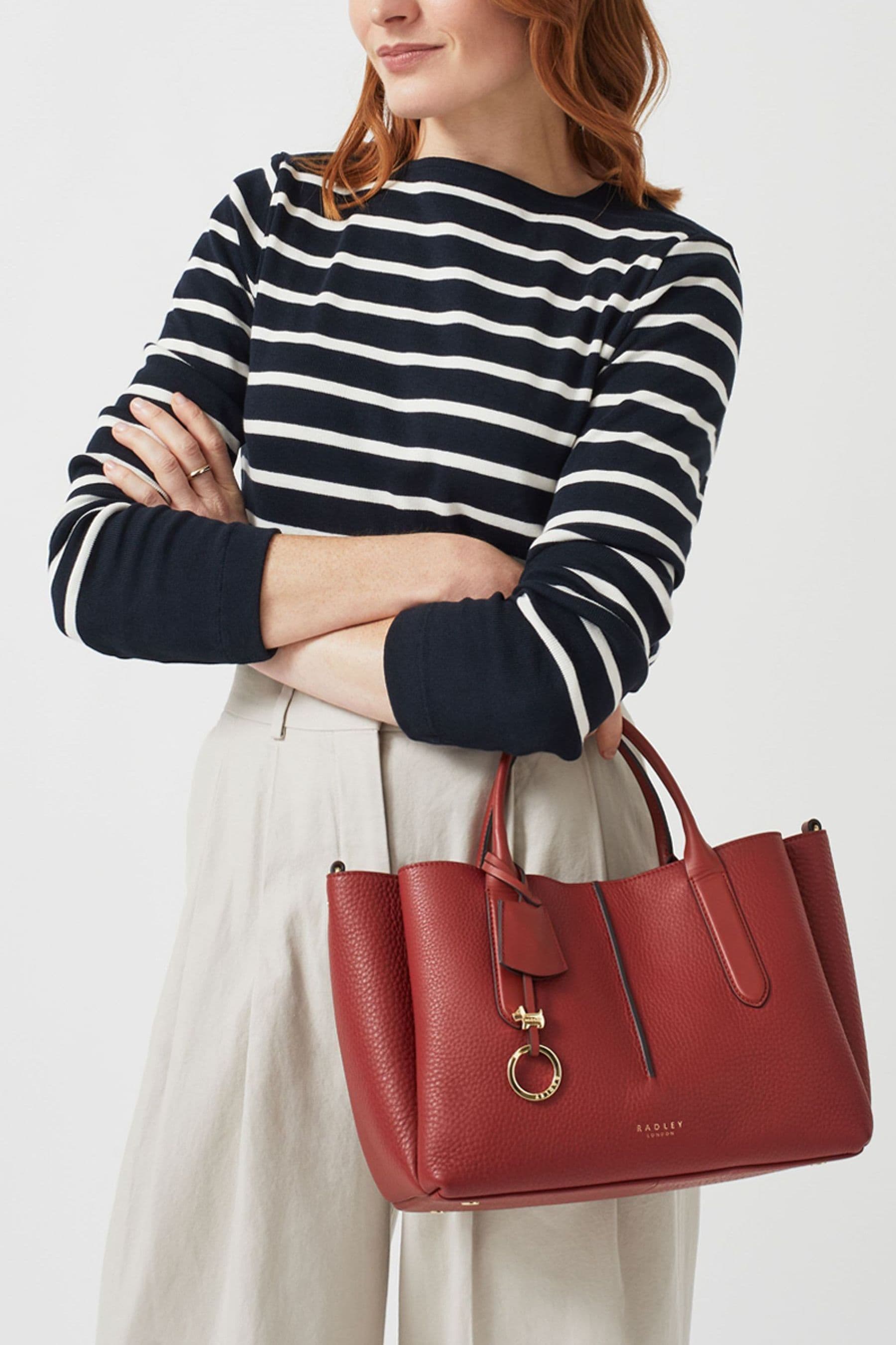 Buy Radley London Red Hillgate Place Medium Grab Multiway Bag from the ...