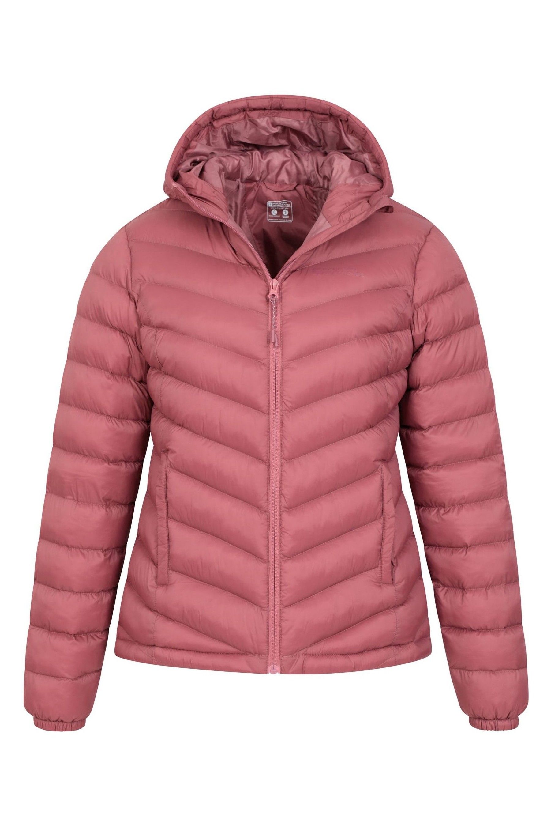 Buy Mountain Warehouse Pink Womens Seasons Water Resistant Padded ...