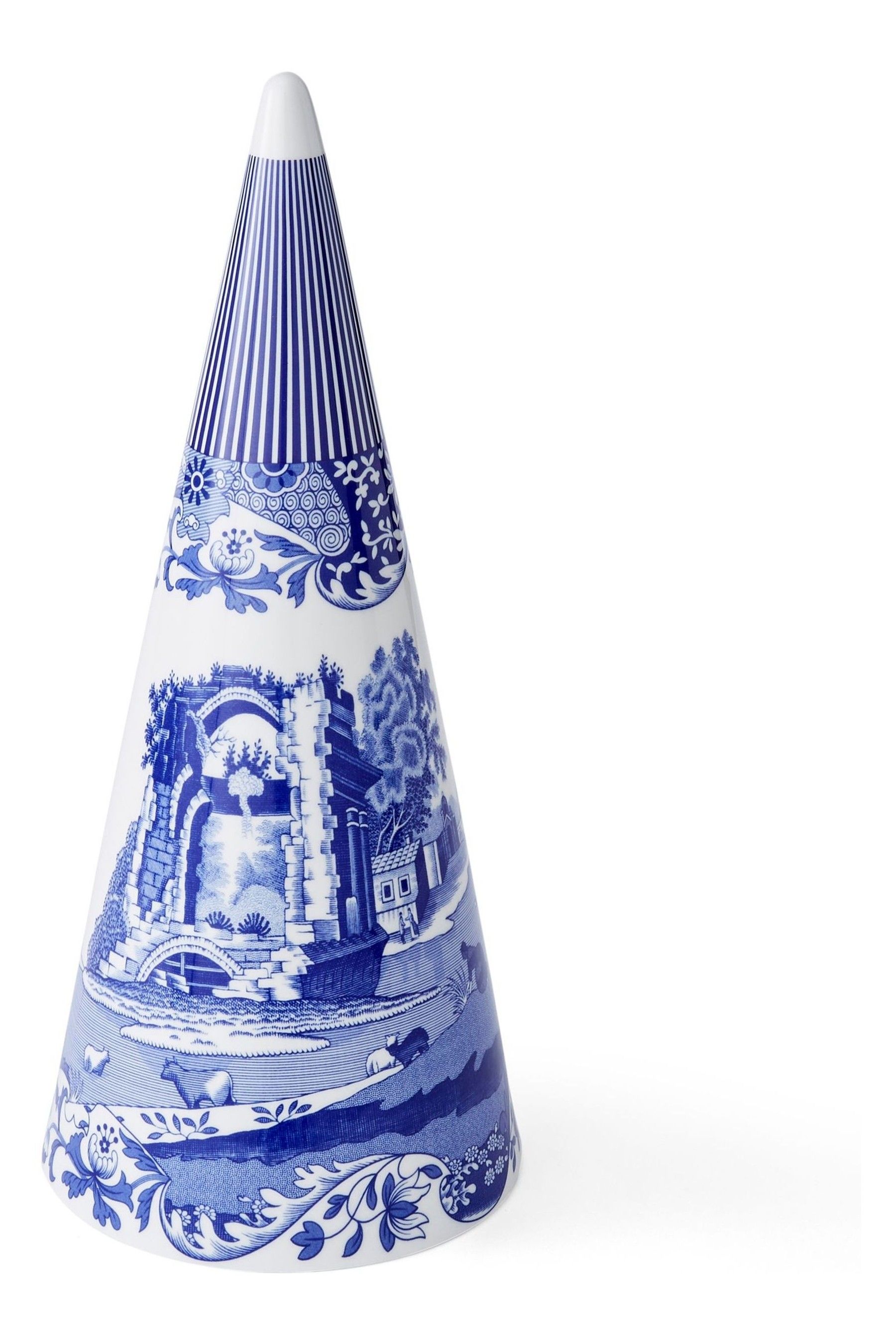 Buy Spode Blue Italian Large Decorative Cone from the Next UK online shop