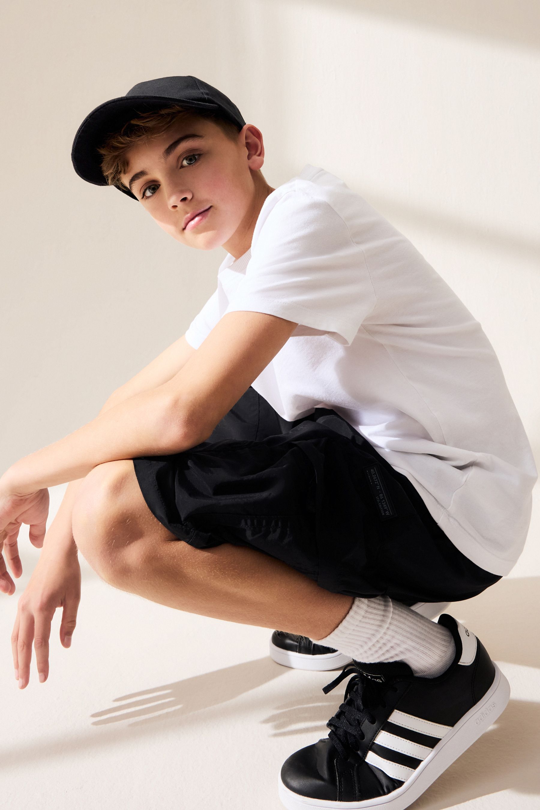 Buy Black Canvas Cap (1-16yrs) from the Next UK online shop