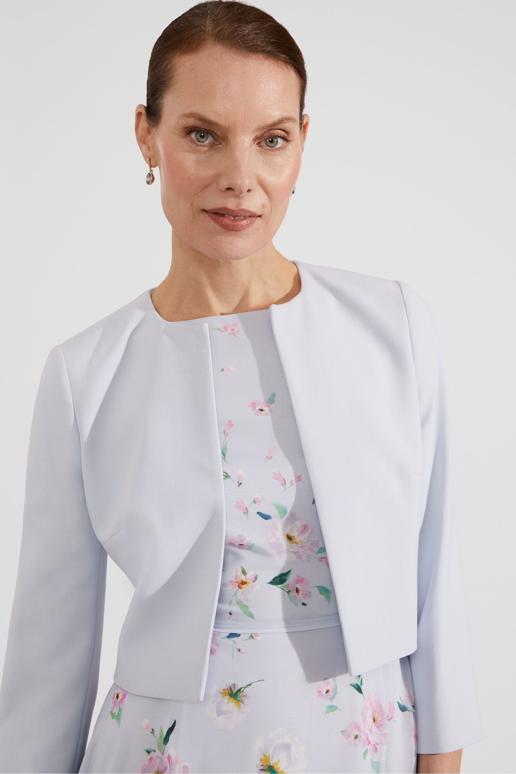 Buy Hobbs Elize Crepe Jacket from the Next UK online shop