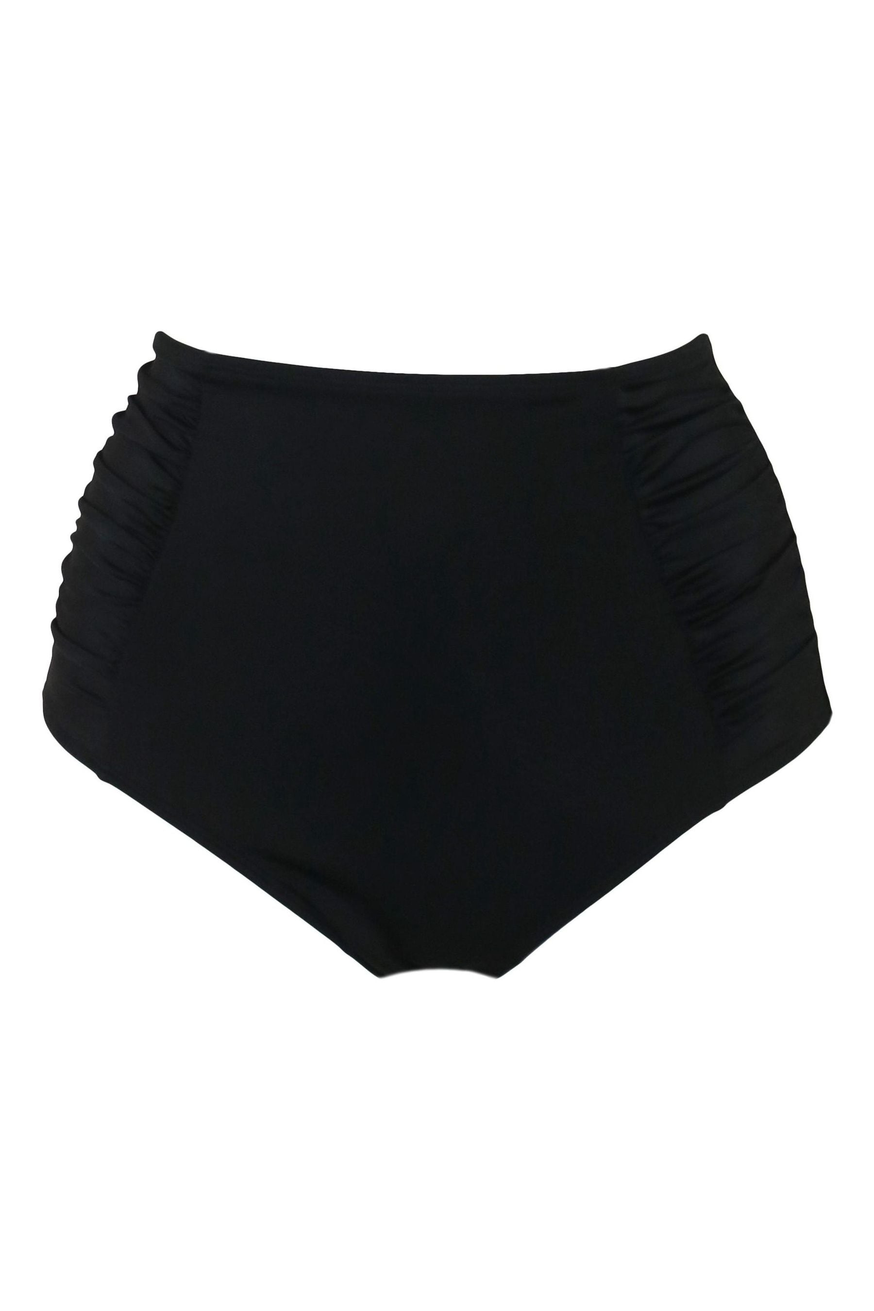 Buy Pour Moi Black Space Super High Waist Ruched Tummy Control Briefs ...