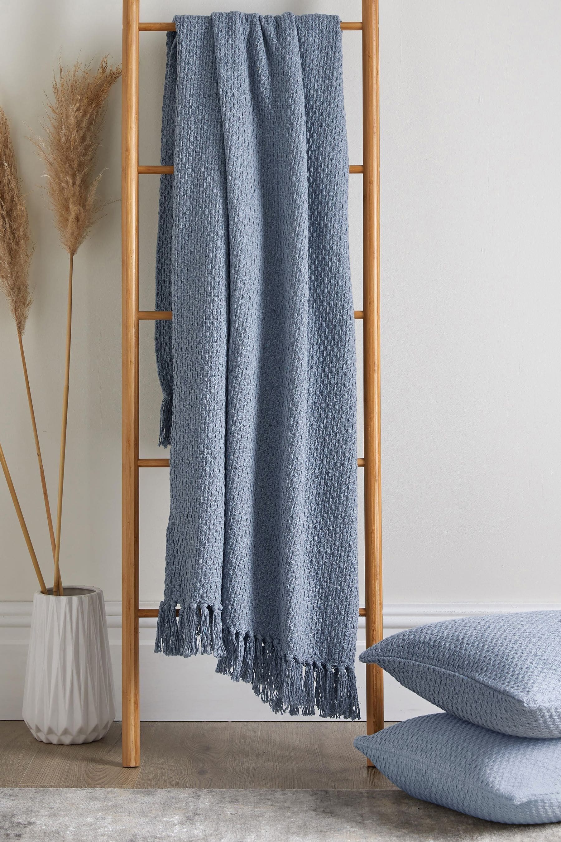 Buy Drift Home Blue Hayden Bedspread from the Next UK online shop