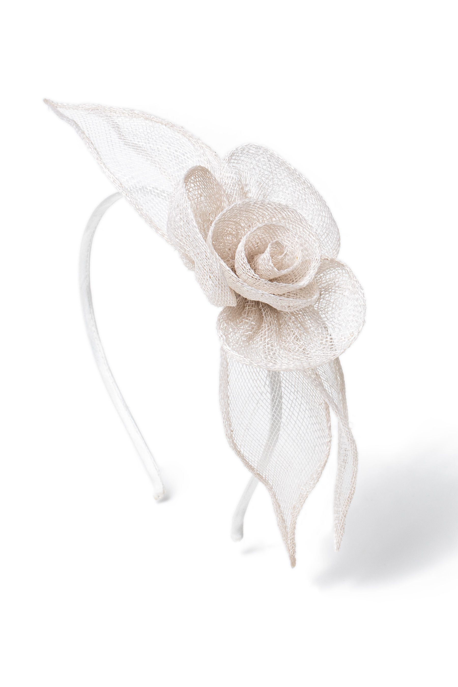 Buy Aela White Flower Alice Band Fascinator from the Next UK online shop
