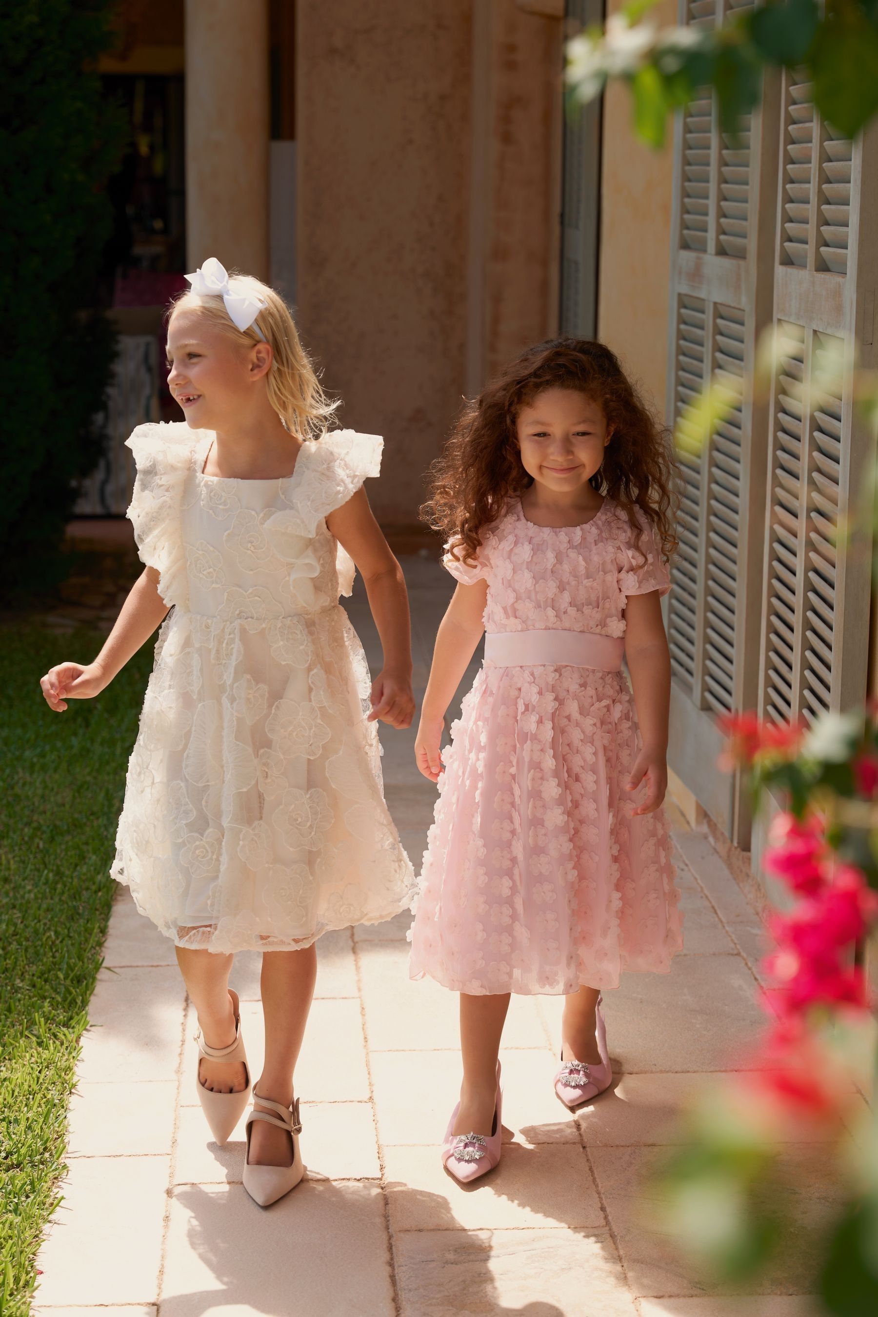 Buy Phase Eight Pink Alice Flower Fit and Flare Dress from the Next UK ...