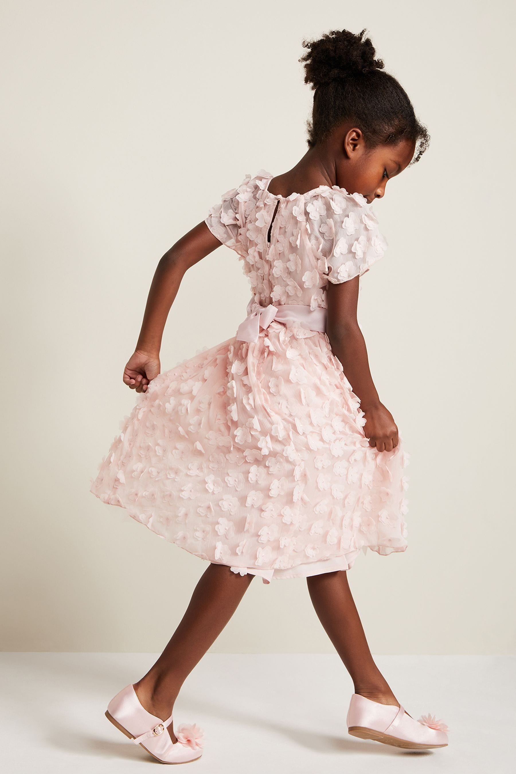 Buy Phase Eight Pink Alice Flower Fit and Flare Dress from the Next UK ...