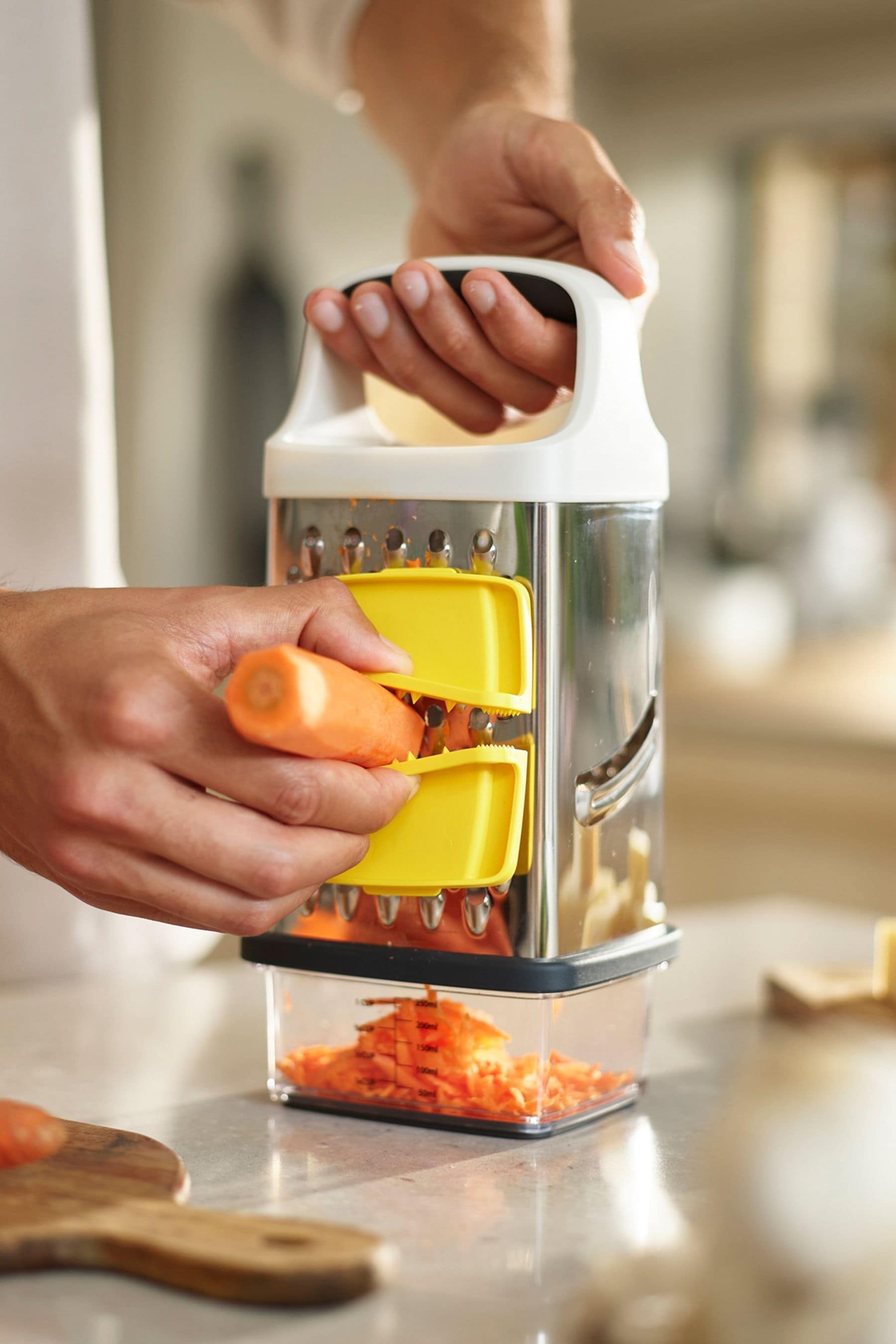 Buy Joseph Joseph Stone Multi-Grip Box Grater with Precision Food Grip ...