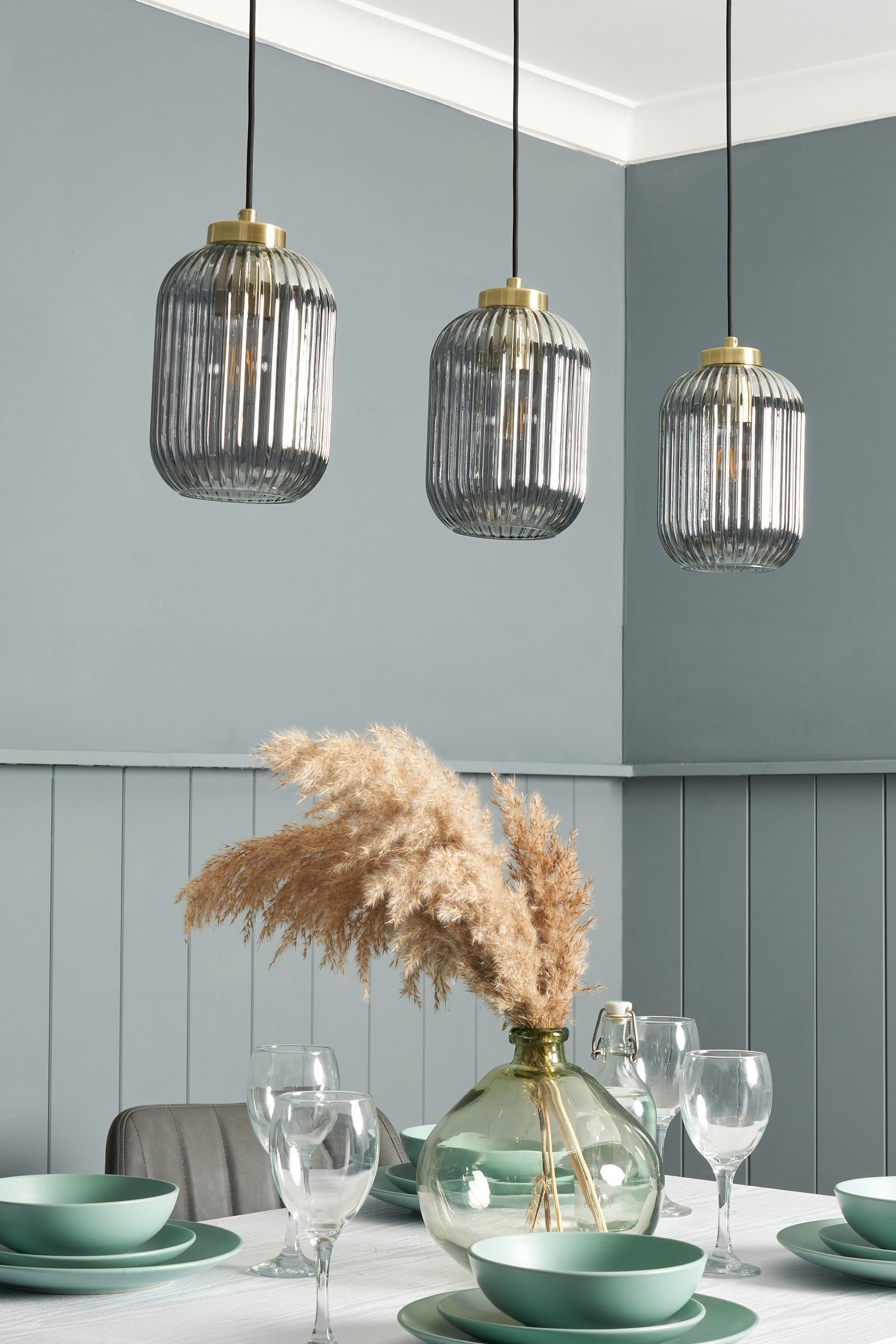 Buy BHS Satin Brass Lyna 3 Light Bar Ceiling Light from the Next UK ...