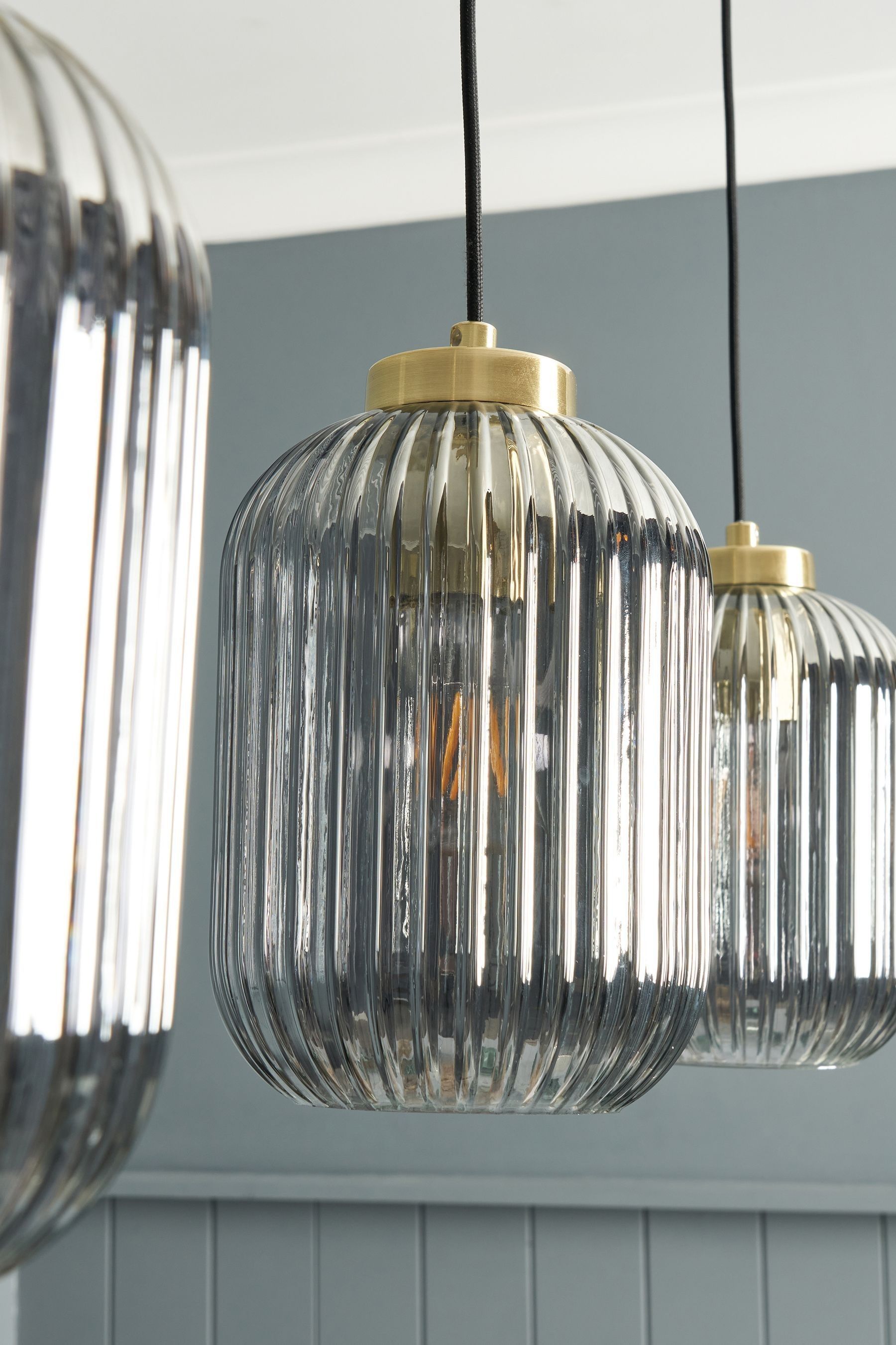 Buy BHS Satin Brass Lyna 3 Light Bar Ceiling Light from the Next UK ...