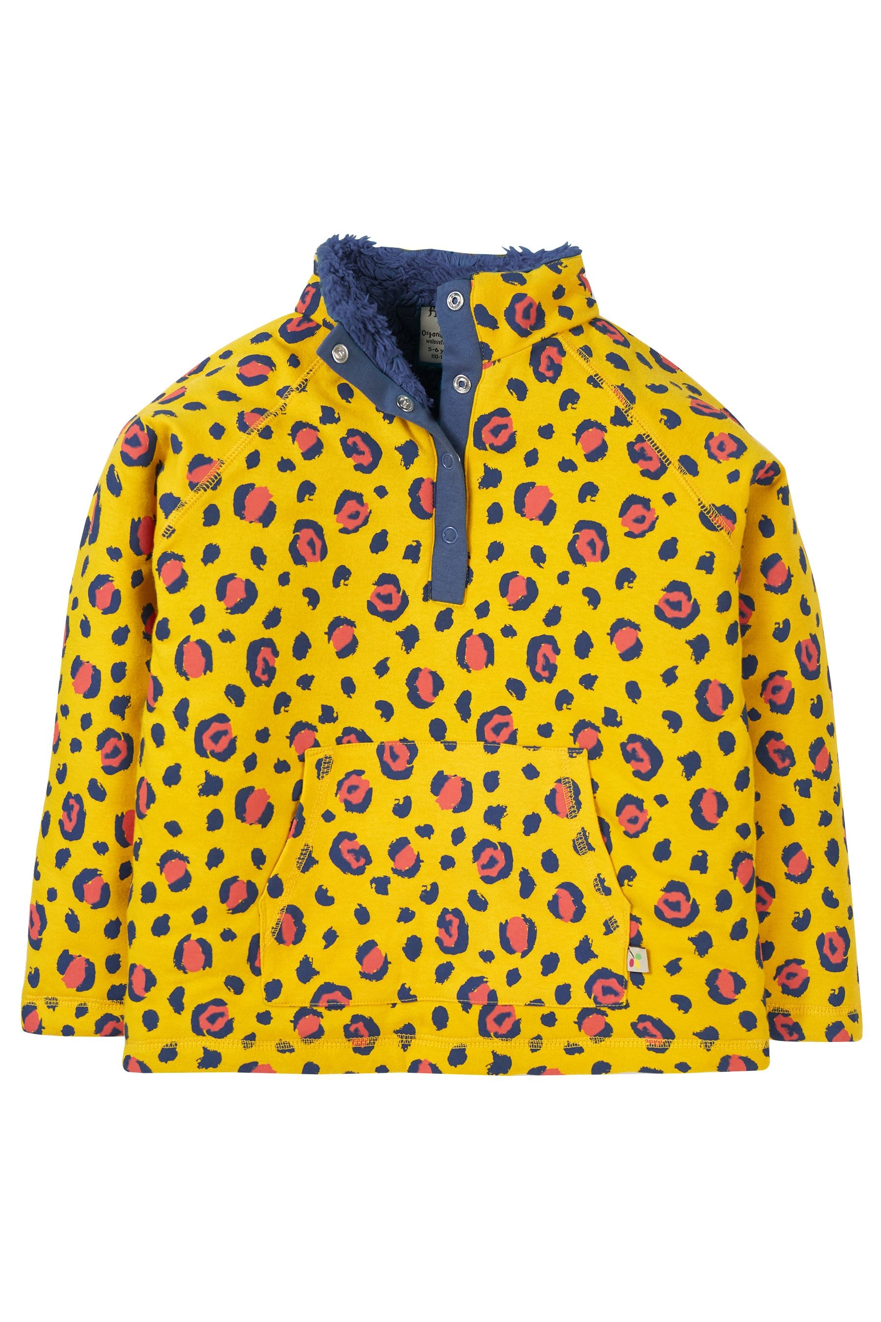 Buy Frugi Yellow Animal Print Raglan Snuggle Fleece from the Next UK ...