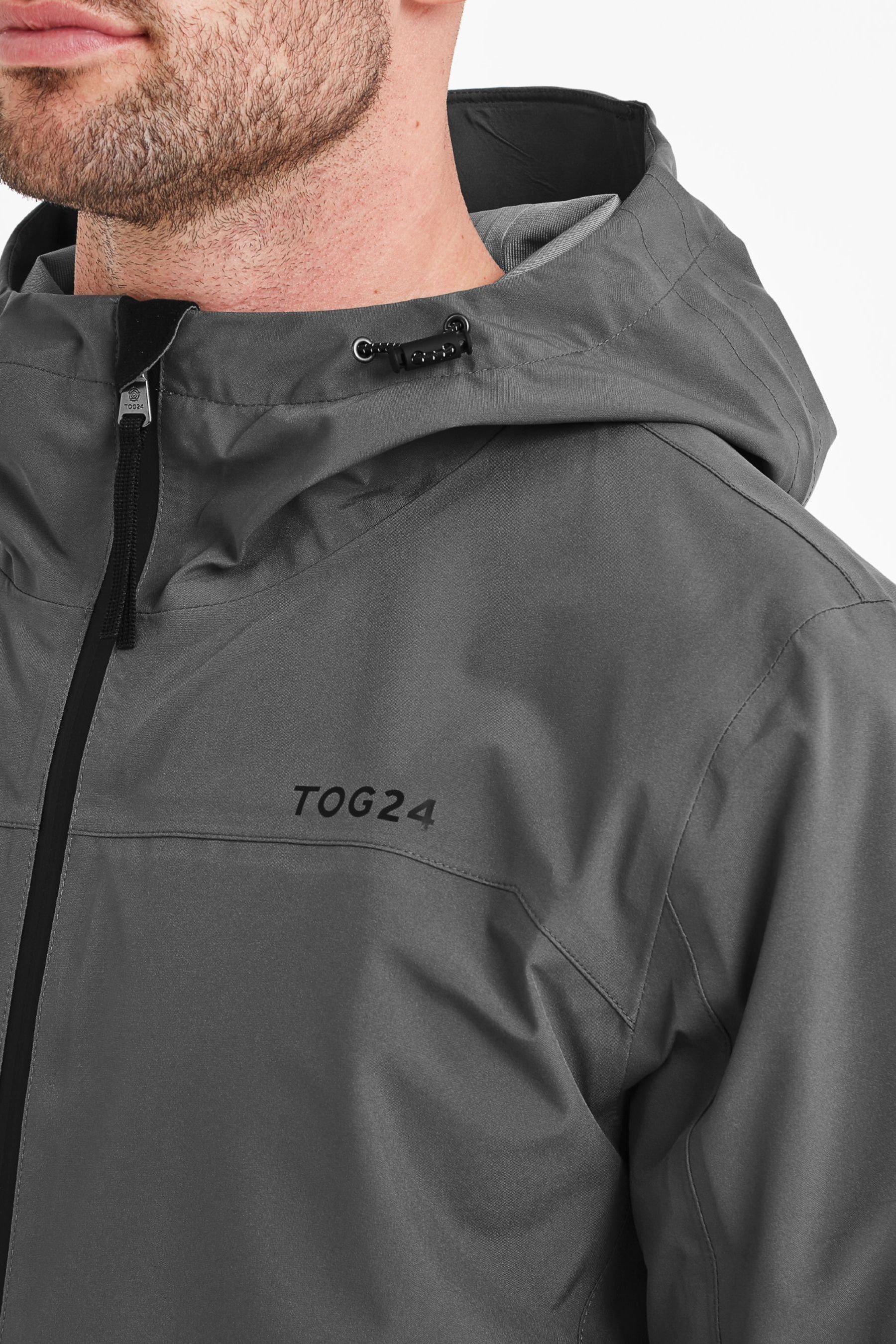 Buy Tog 24 Grey Bowston Waterproof Jacket from the Next UK online shop