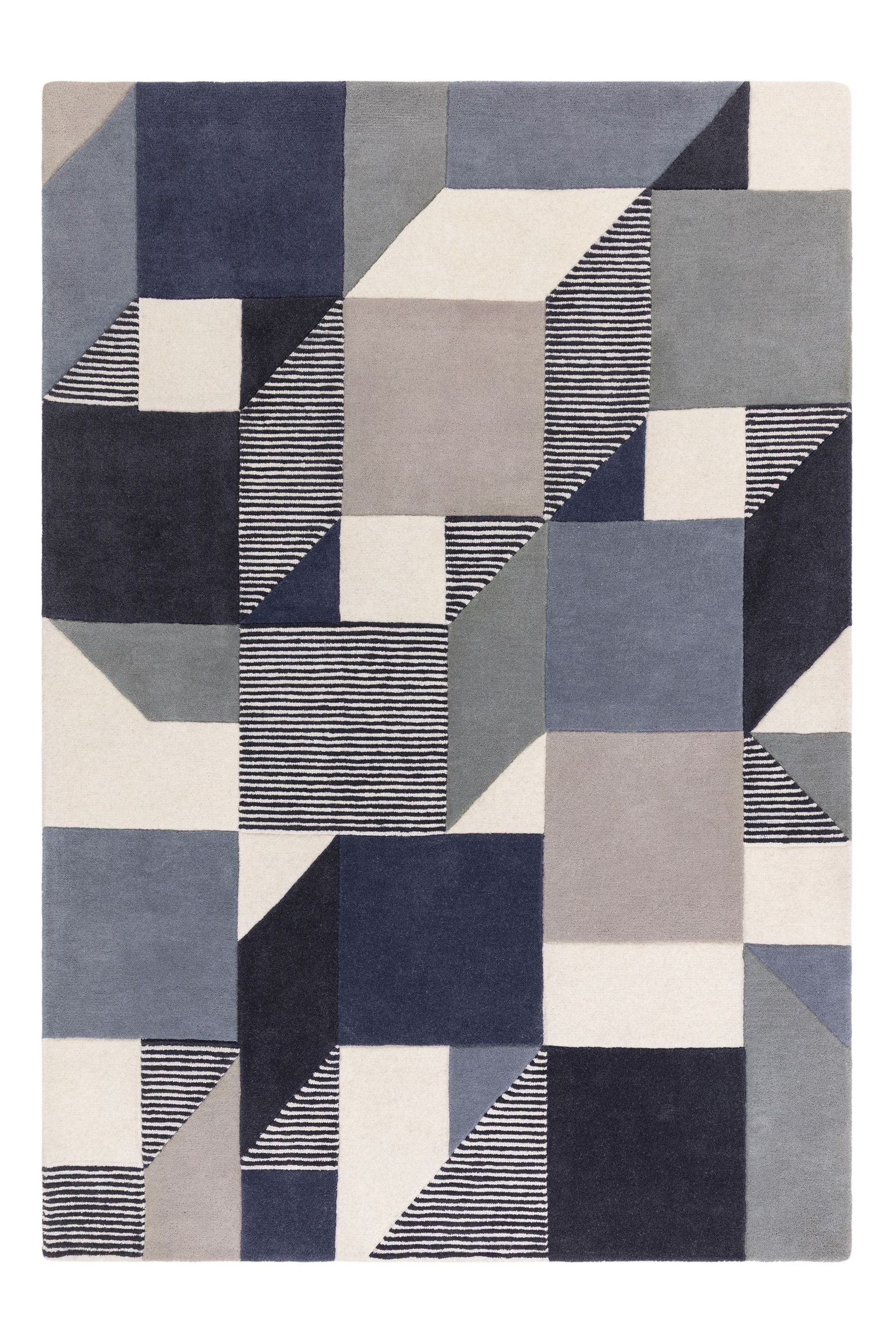 Buy Asiatic Rugs Blue Matrix Memphis Rug from the Next UK online shop