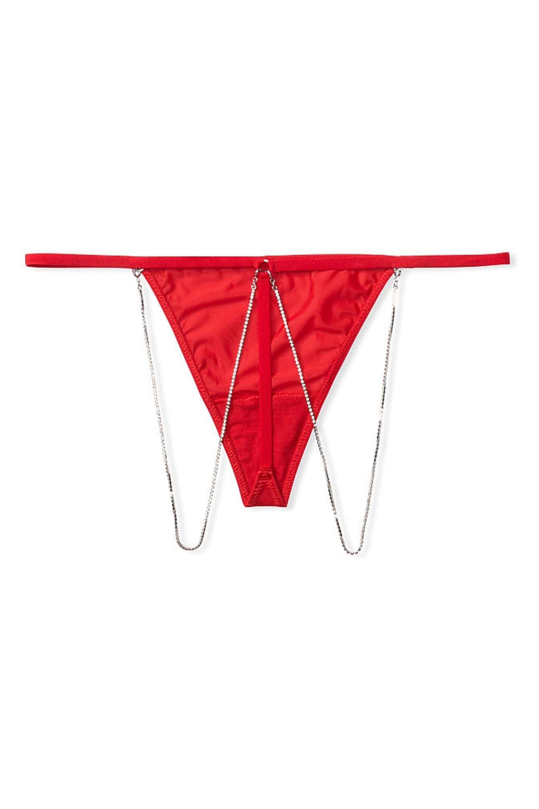 Buy Victoria's Secret Micro Crystal Chain G String Panty from the ...