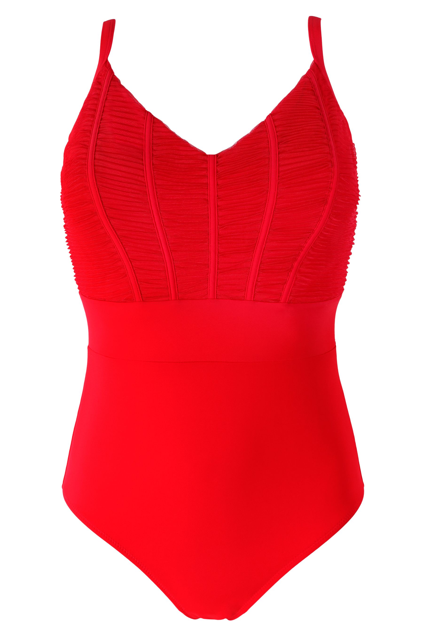 Buy Pour Moi Ruched Pleated Tummy Control Swimsuit from Next Ireland