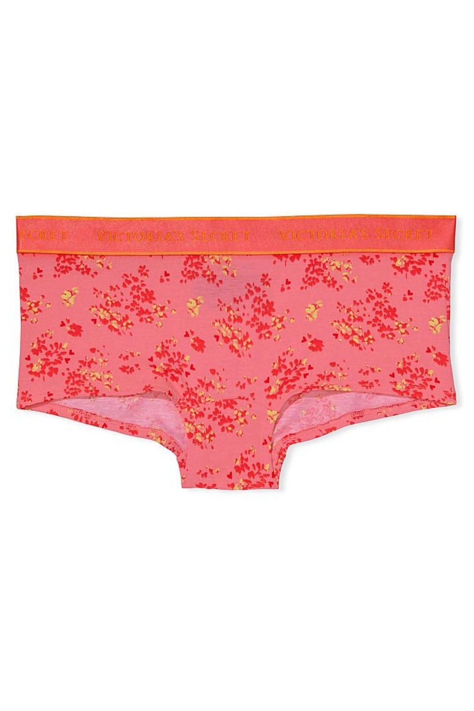 Buy Victoria's Secret Pink Cocktail Flutter Floral Cotton Logo Short ...