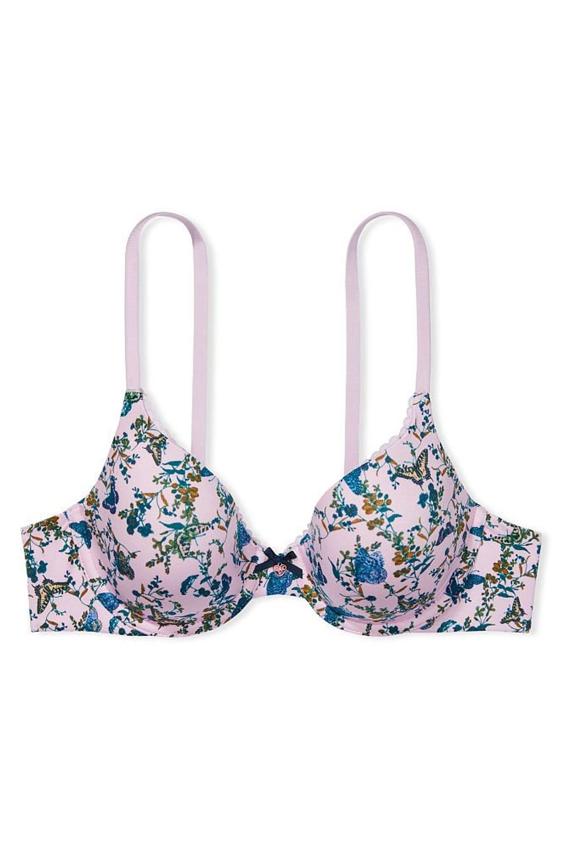 Buy Victoria's Secret Soft Lavender Blue Lightly Lined Full Cup Bra ...