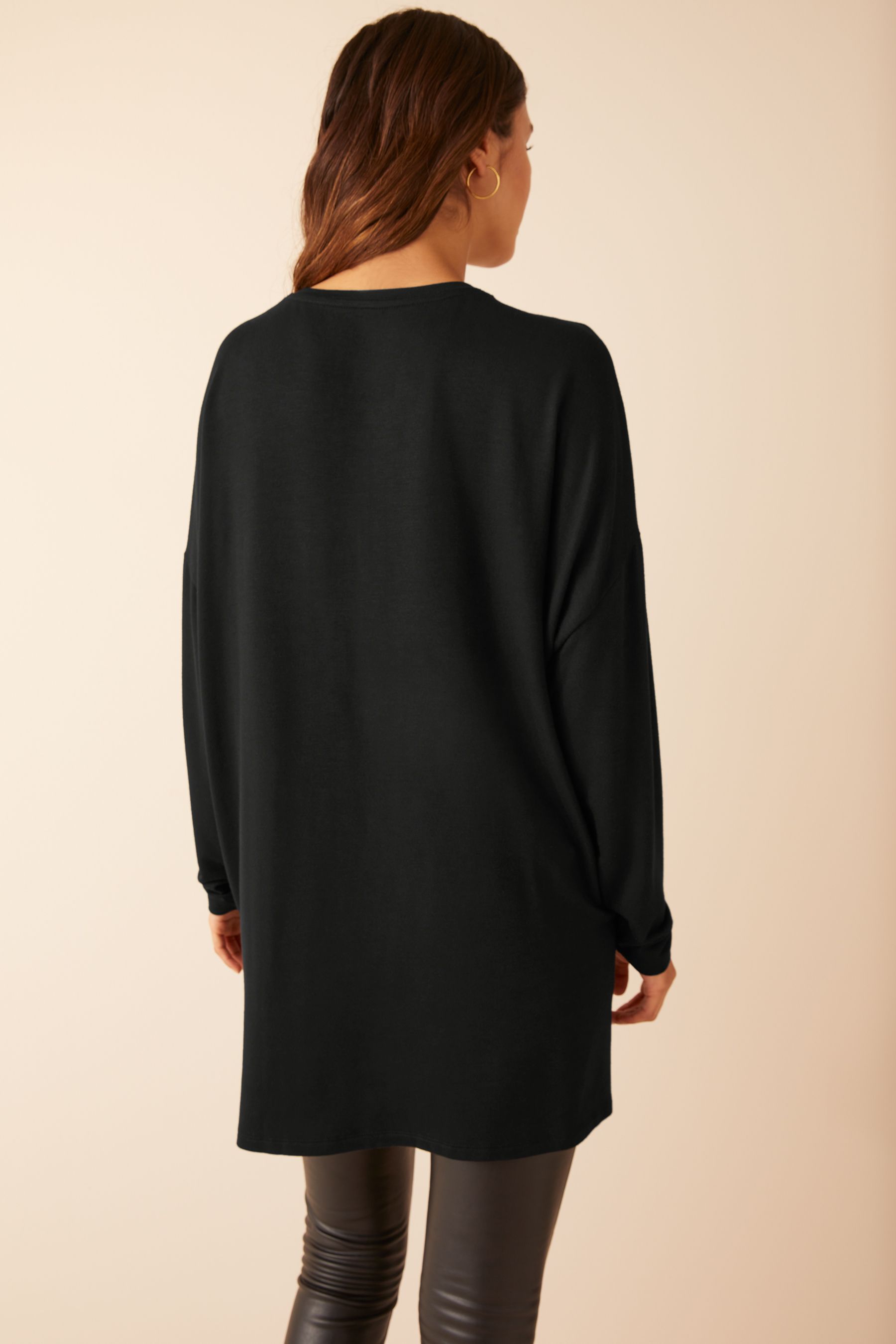 Buy Friends Like These Soft Jersey V Neck Long Sleeve Tunic from Next ...