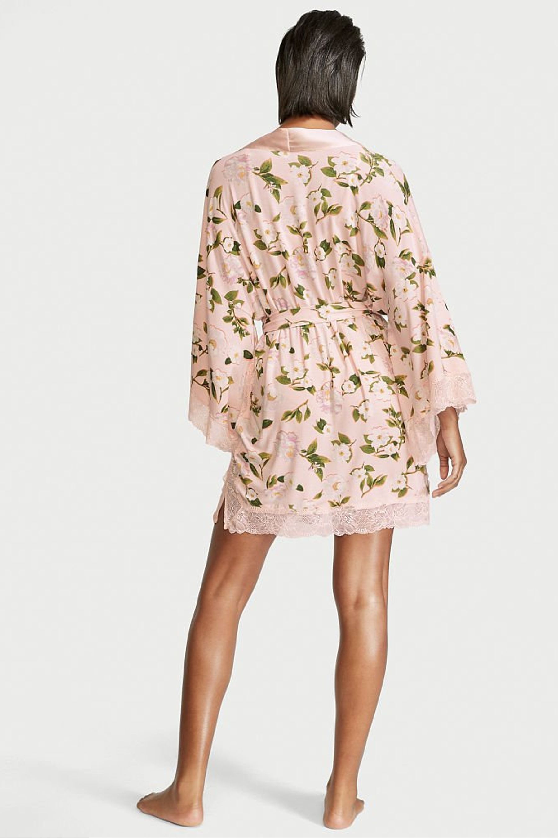 Buy Victoria's Secret Modal Lace Trim Robe from the Victoria's Secret ...