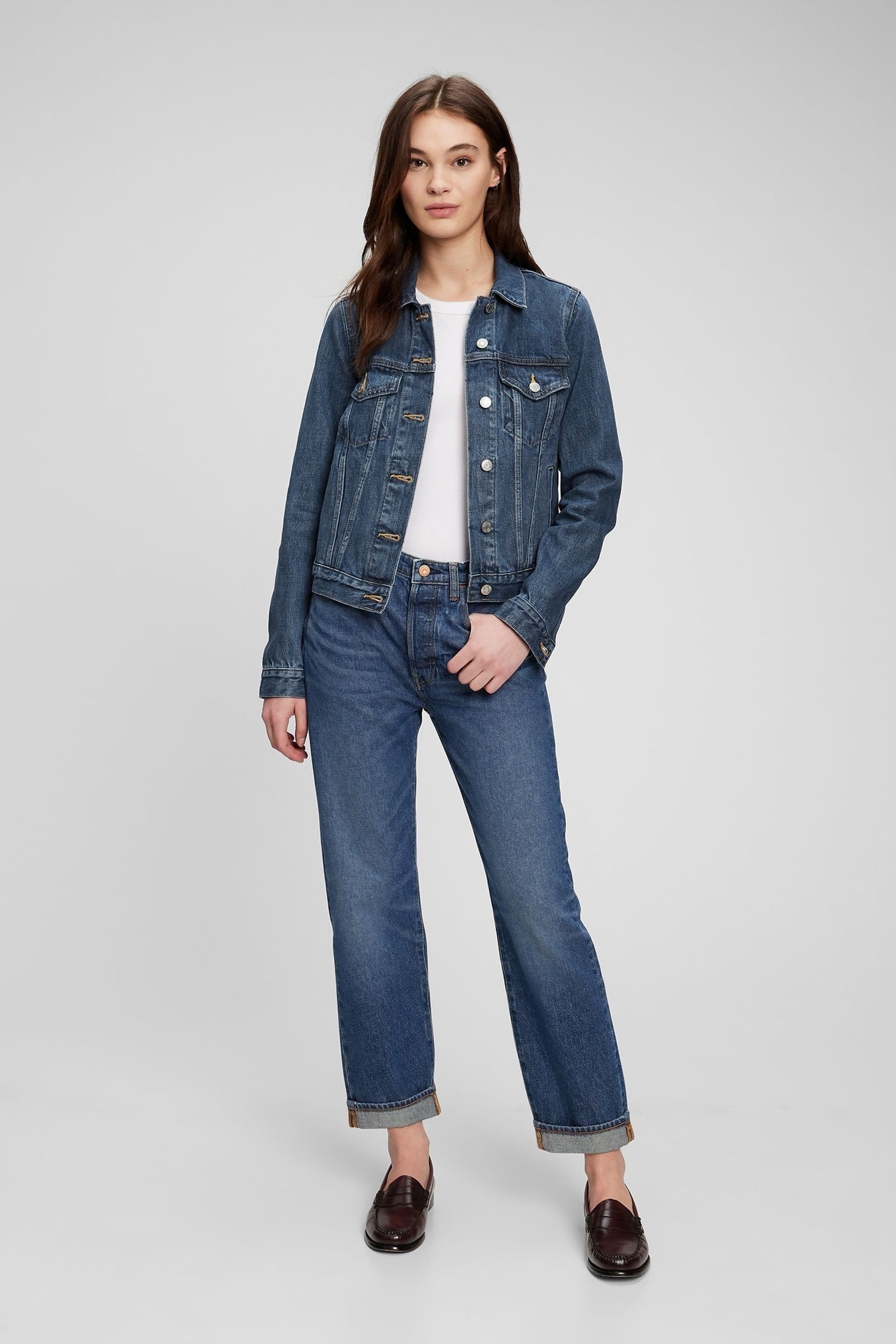 Buy Gap Icon Denim Jacket from the Gap online shop