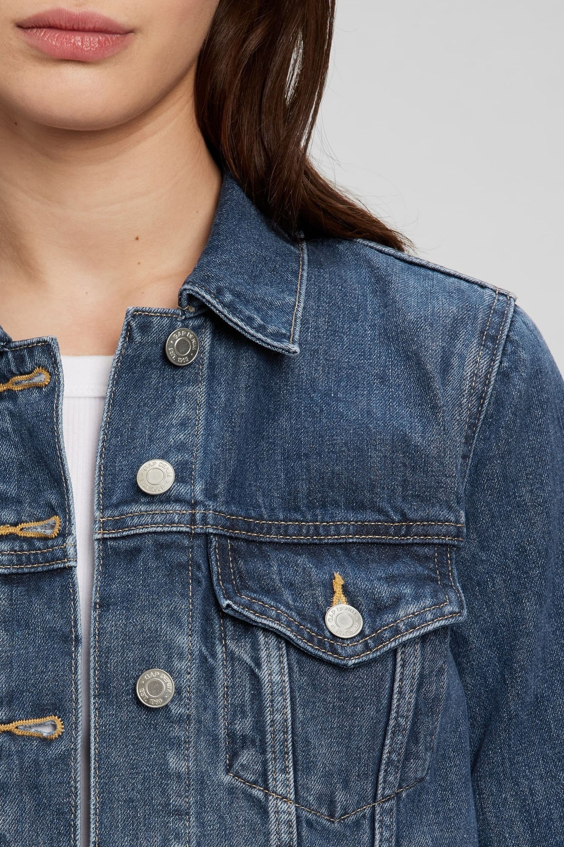 Buy Gap Icon Denim Jacket from the Gap online shop