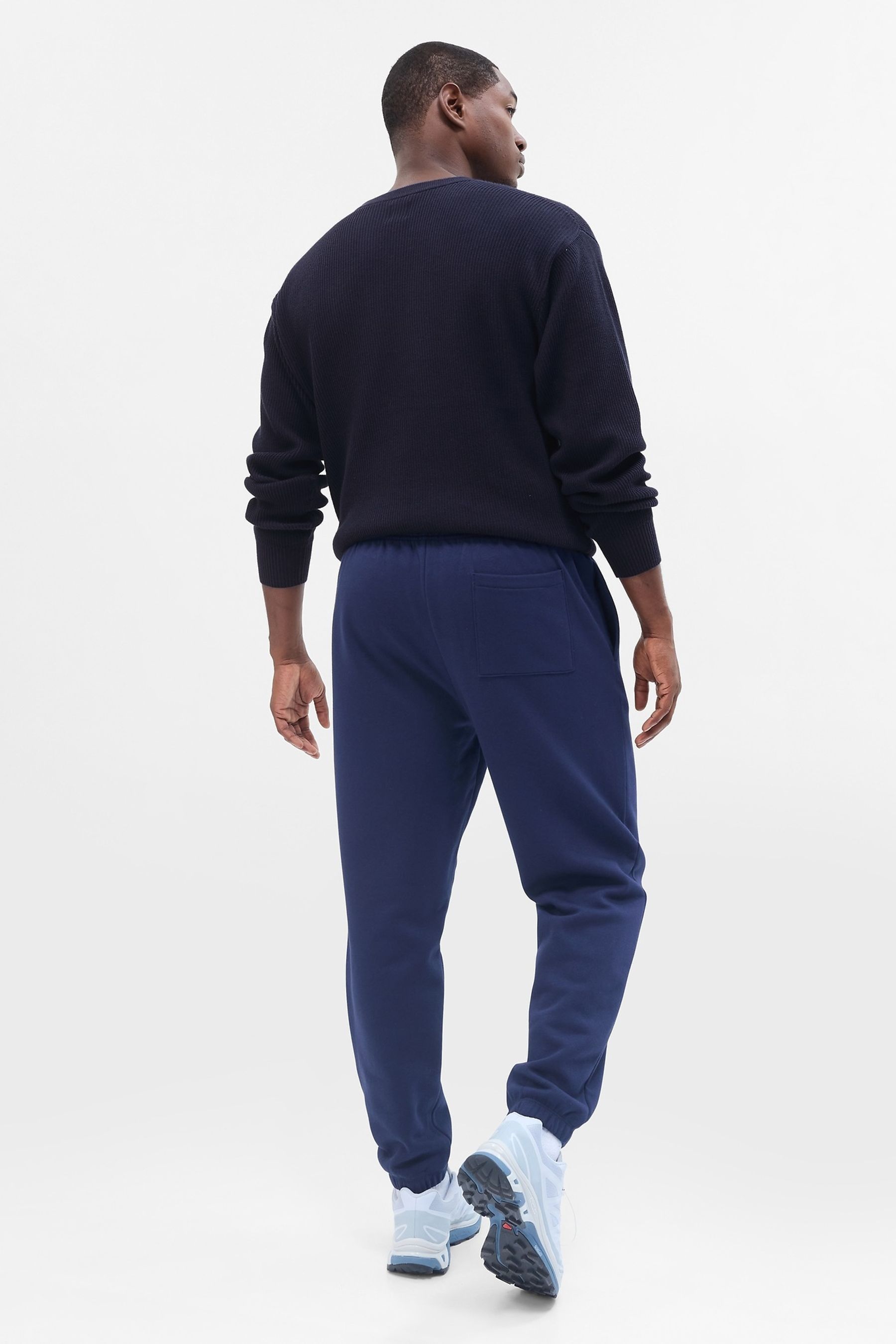 Buy Gap Blue Oversized Ribbed Crew Neck Jumper from Next Ireland