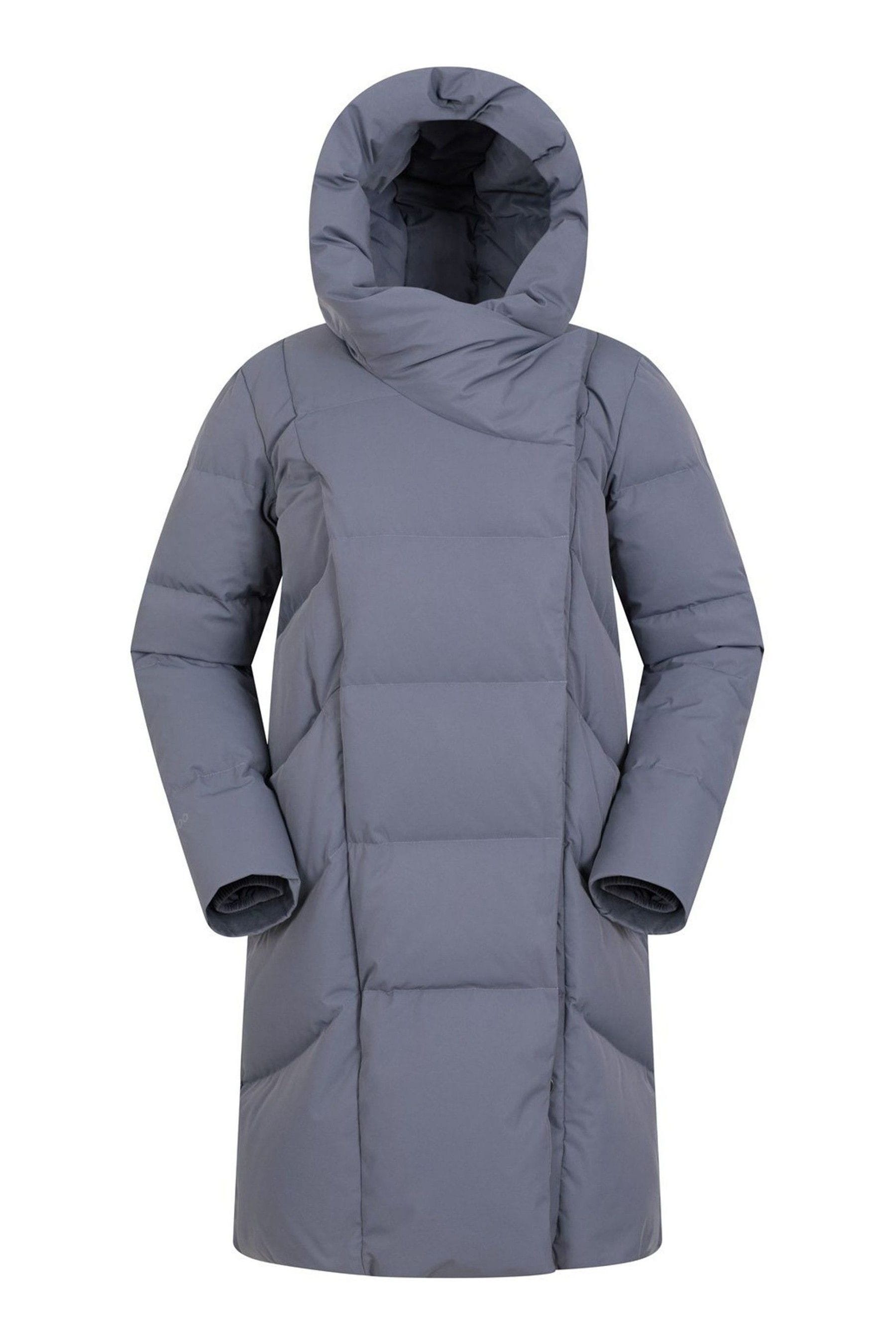 Buy Mountain Warehouse Grey Cosy Wrap Womens Extreme Down Jacket from ...