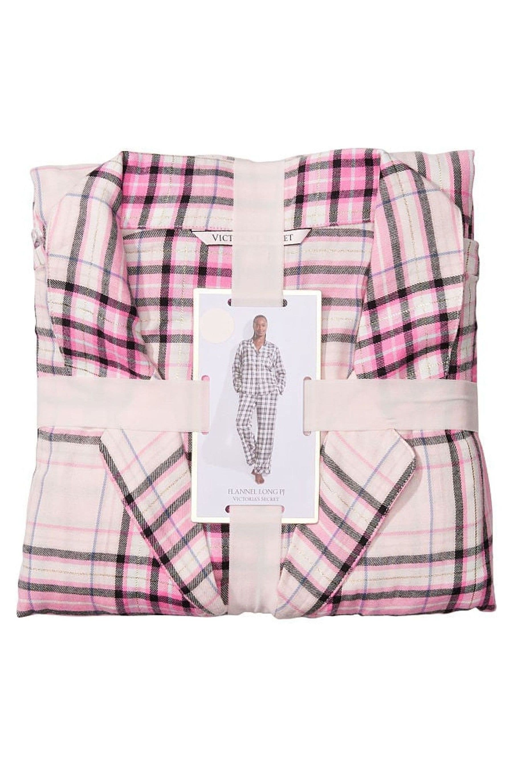 Buy Victoria's Secret Flannel Long Pyjamas from Next Ireland