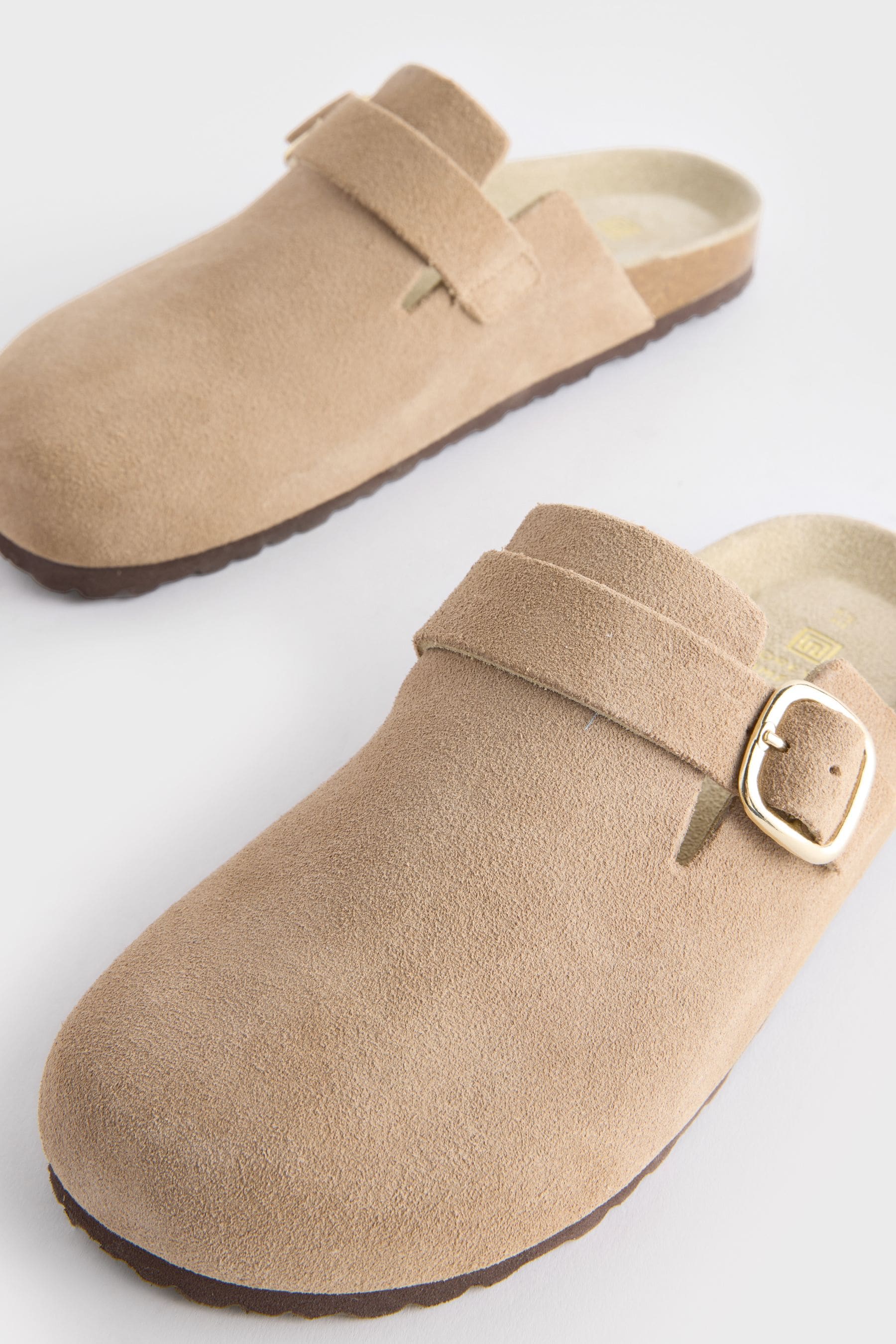 Buy Forever Comfort® Leather Footbed Clogs from Next Australia