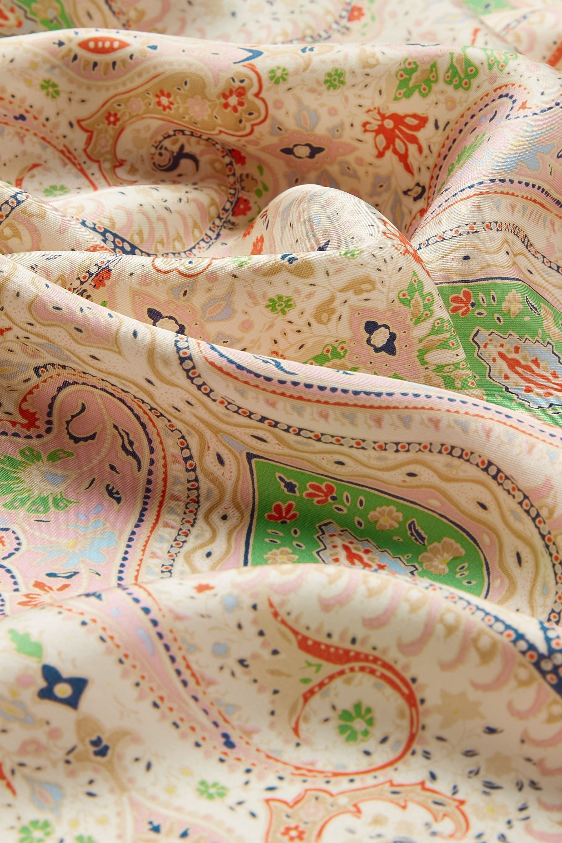 Buy Joules Bloomfield Multi Square Silk Scarf from the Next UK online shop