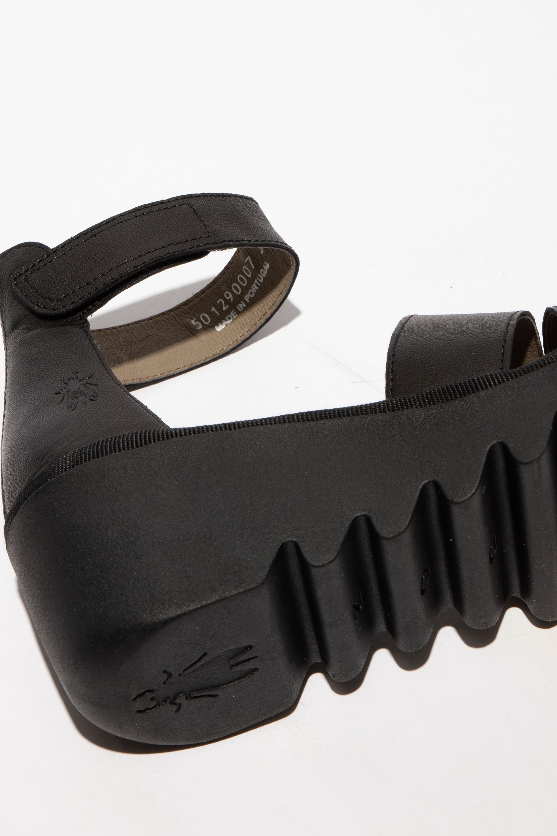 Buy Fly London Bono Wedge Black Sandals from the Next UK online shop