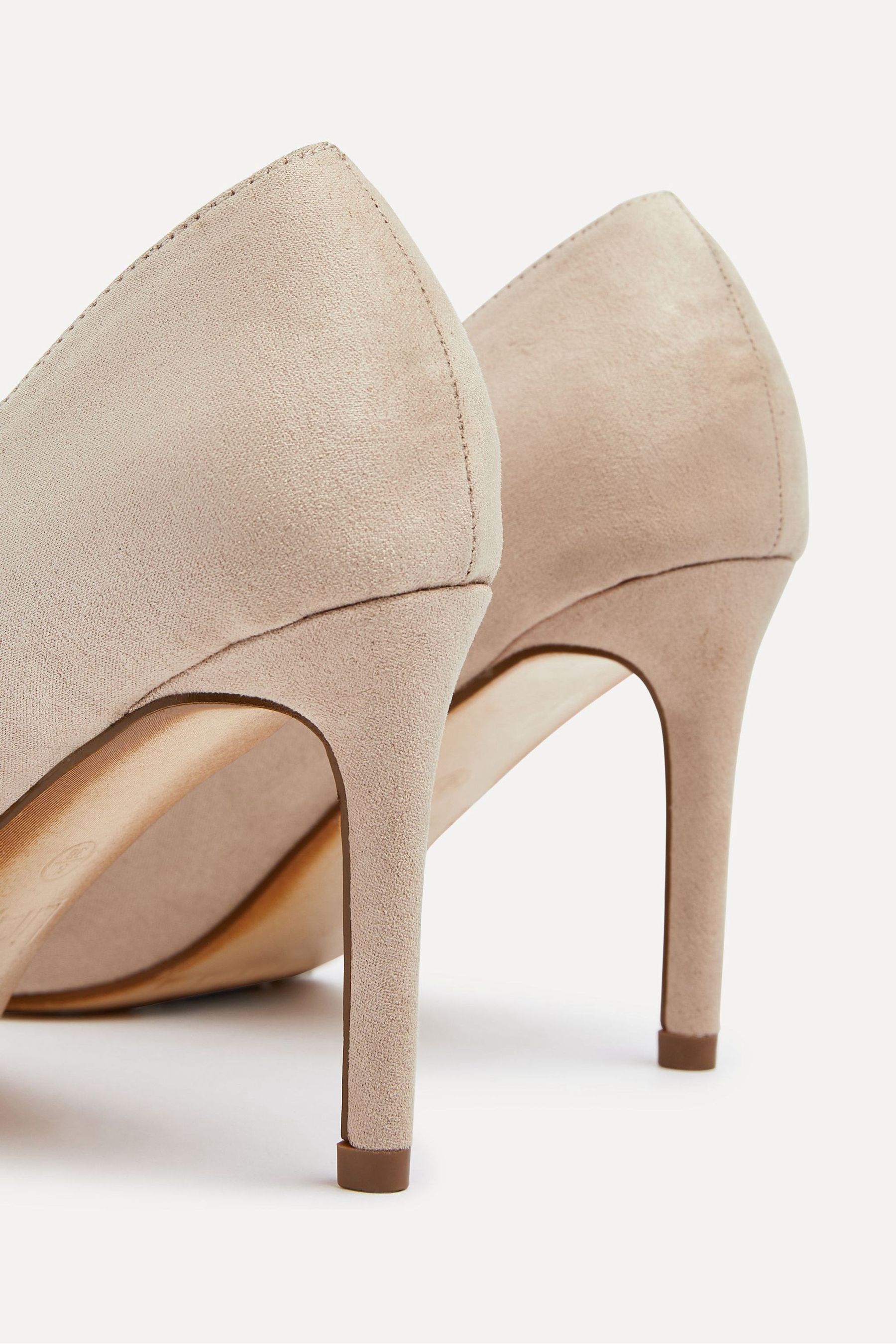 Buy Linzi Cream Overjoyed Stiletto Pointed Court Heels from the Next UK ...