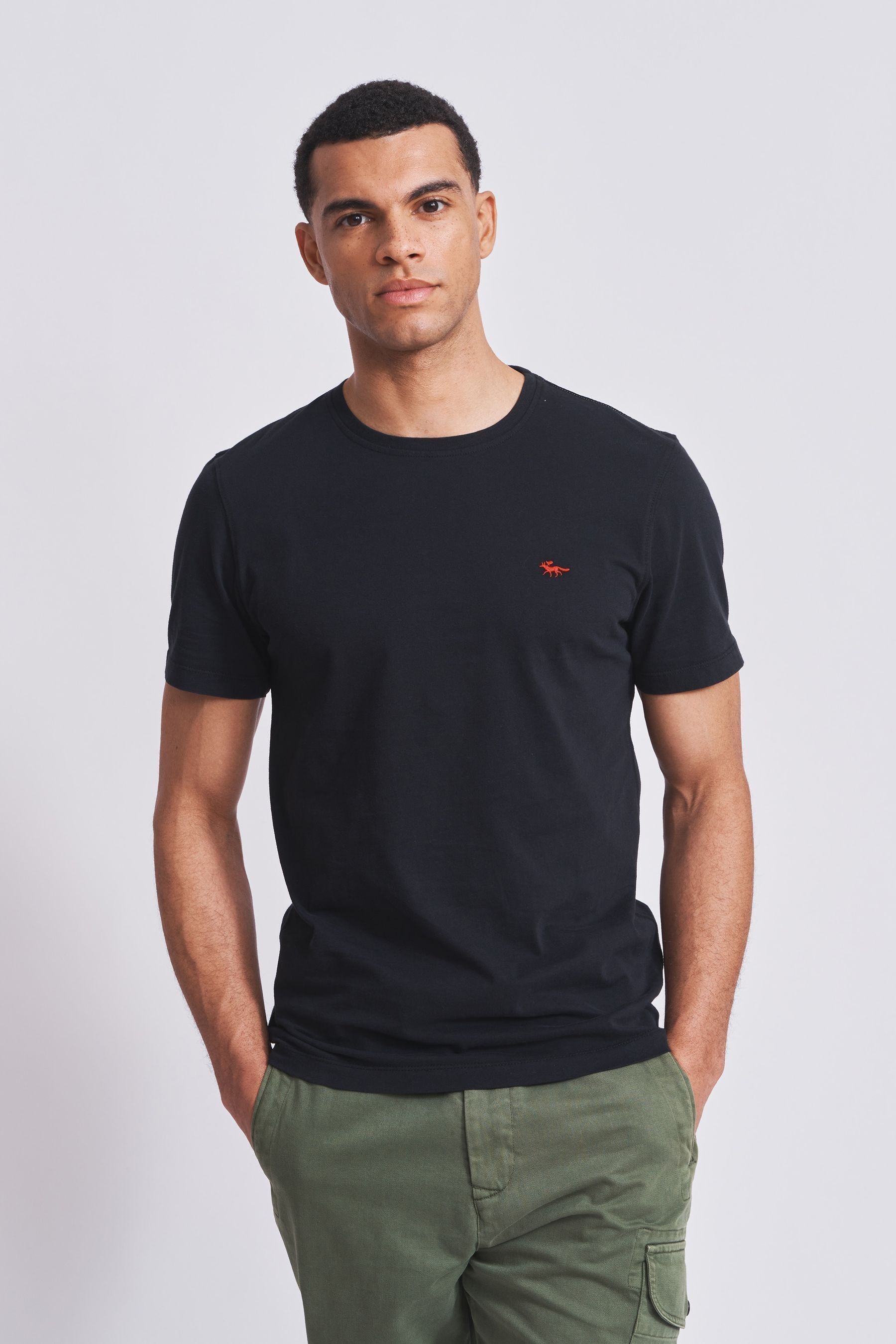 Buy Aubin Logo Cotton T-Shirt from the Next UK online shop