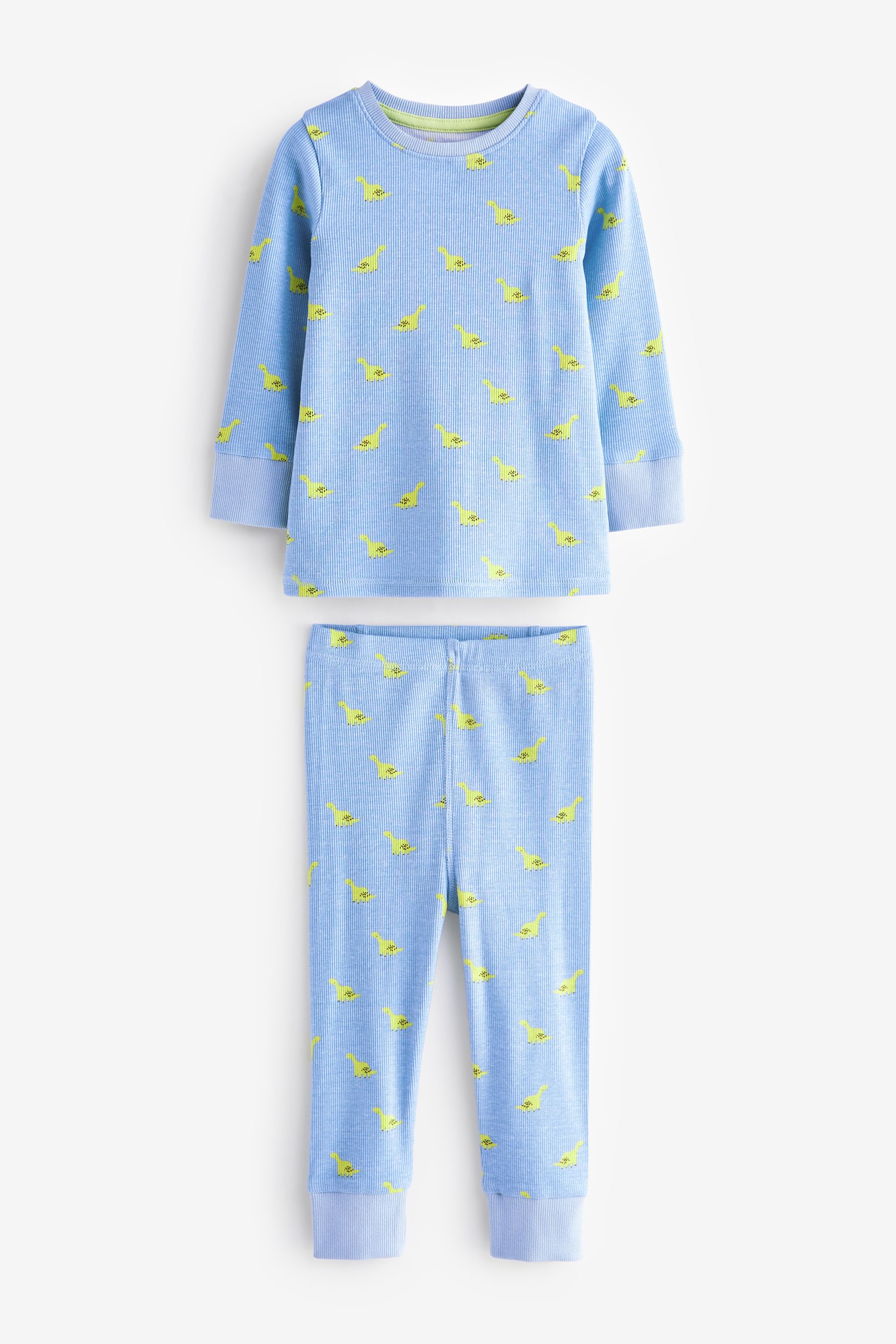 Buy Bright Dinosaurs Long Sleeve 3 Pack Pyjamas Set (9mths-8yrs) from ...