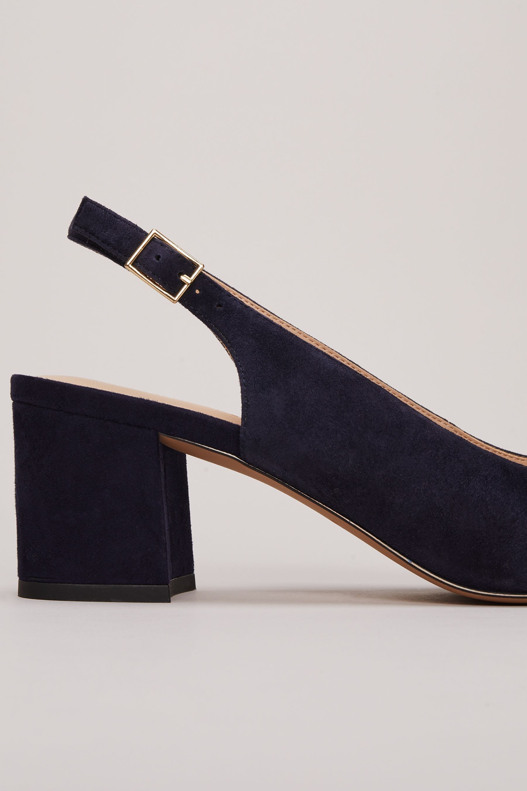 Buy Phase Eight Blue Suede Slingback Heels from the Next UK online shop