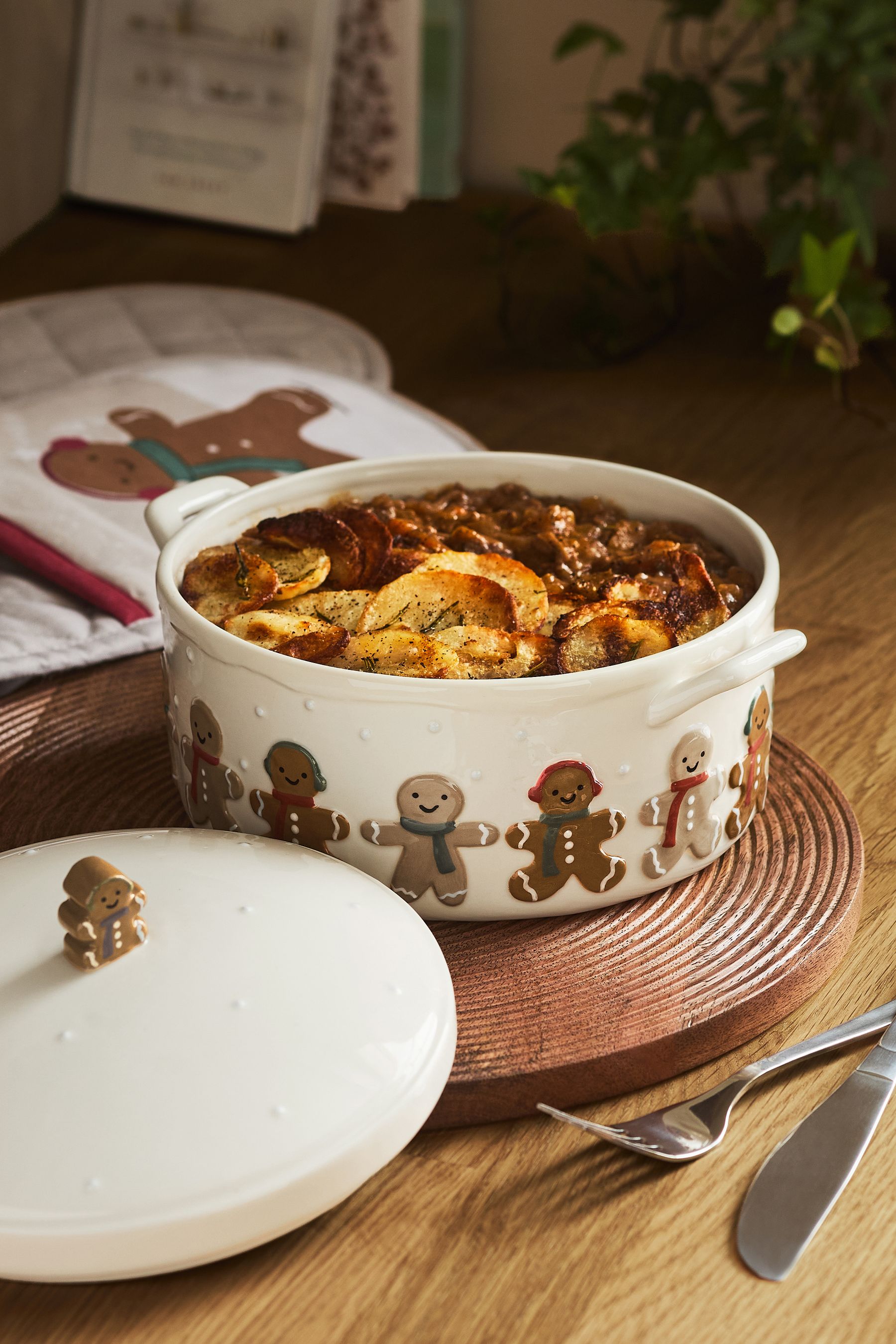Buy Natural Gingerbread Casserole Dish from the Next UK online shop