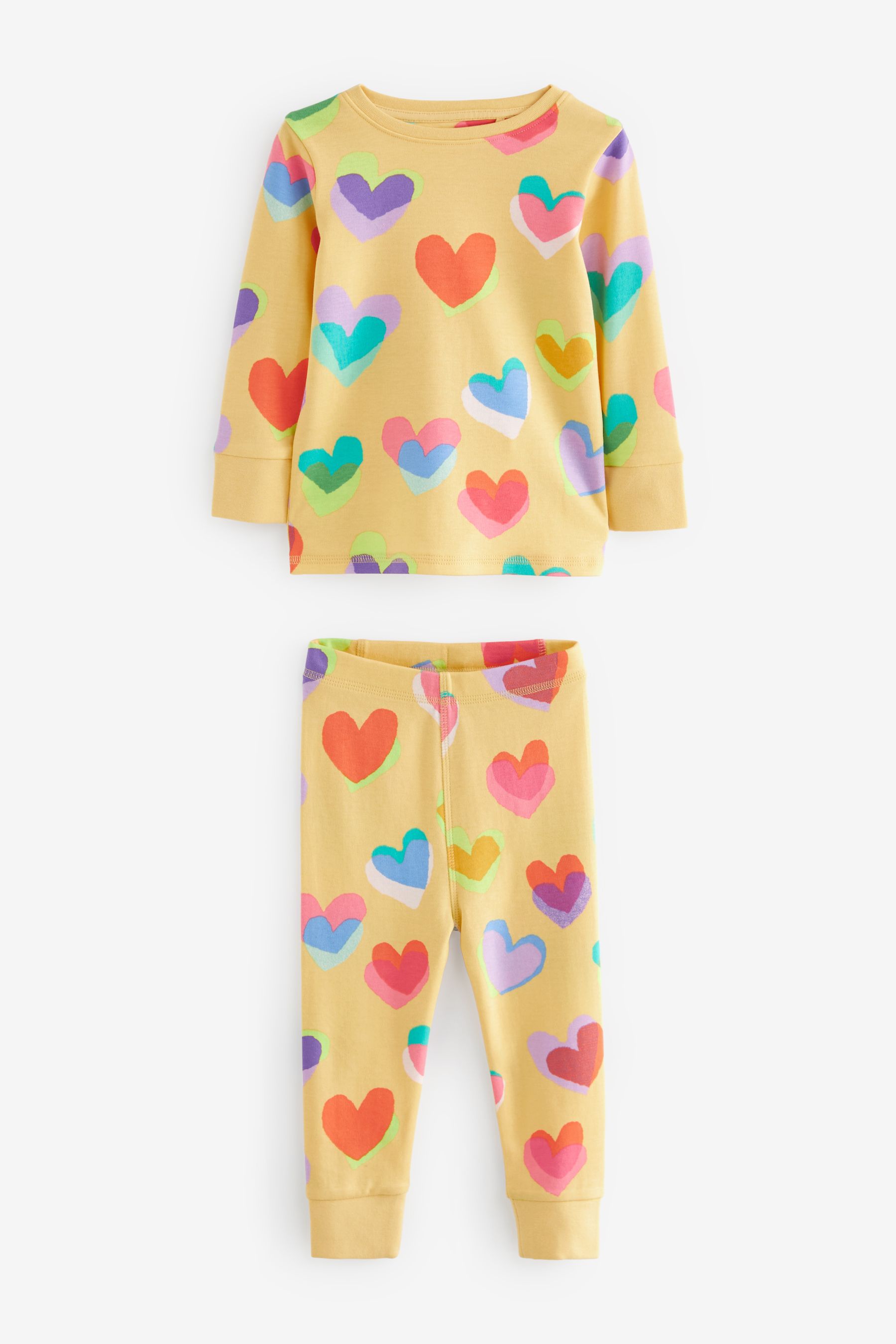 Buy Multi Fluro Rainbow Pyjamas 3 Pack (9mths-12yrs) from Next Australia