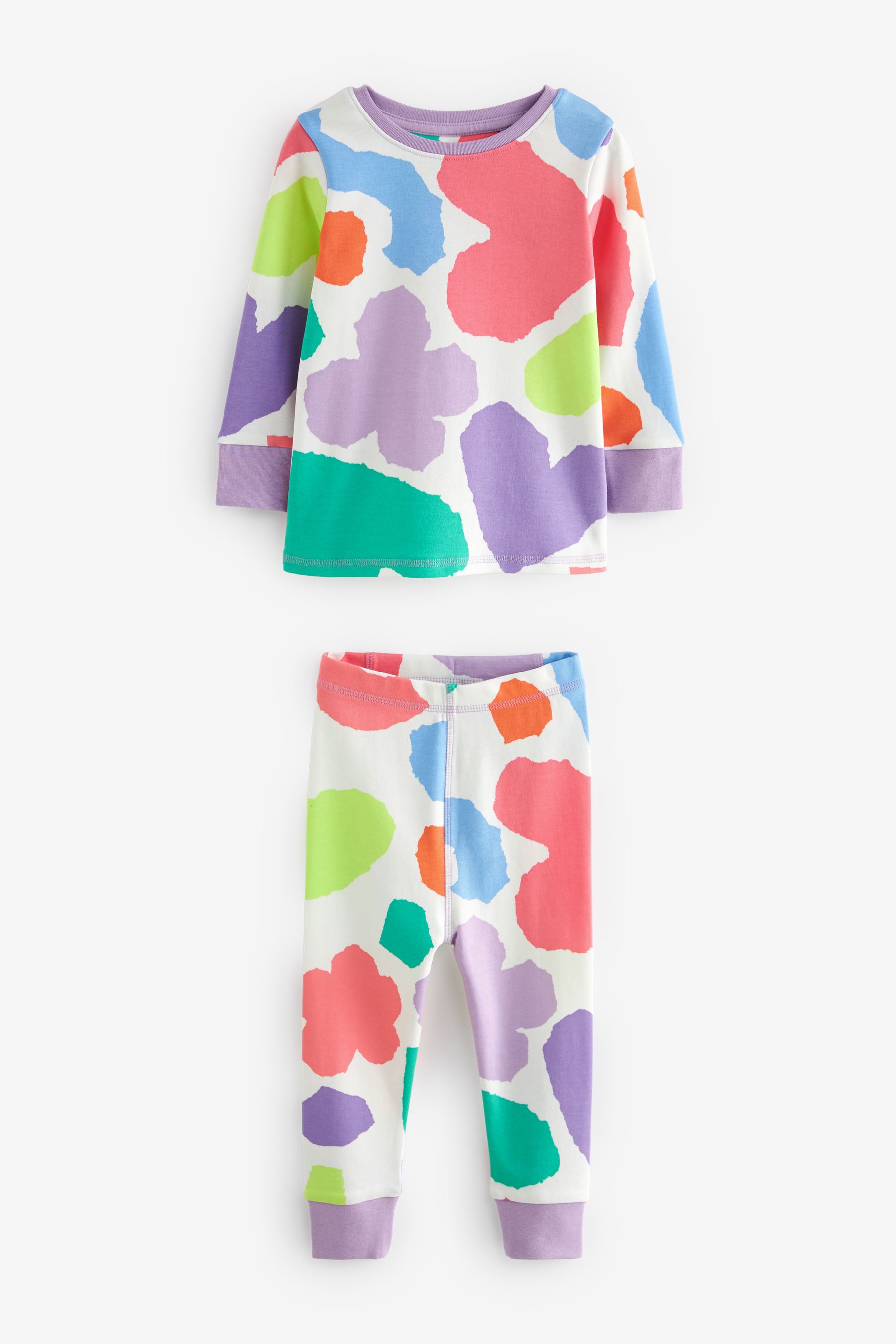 Buy Multi Fluro Rainbow Pyjamas 3 Pack (9mths-12yrs) from Next Australia