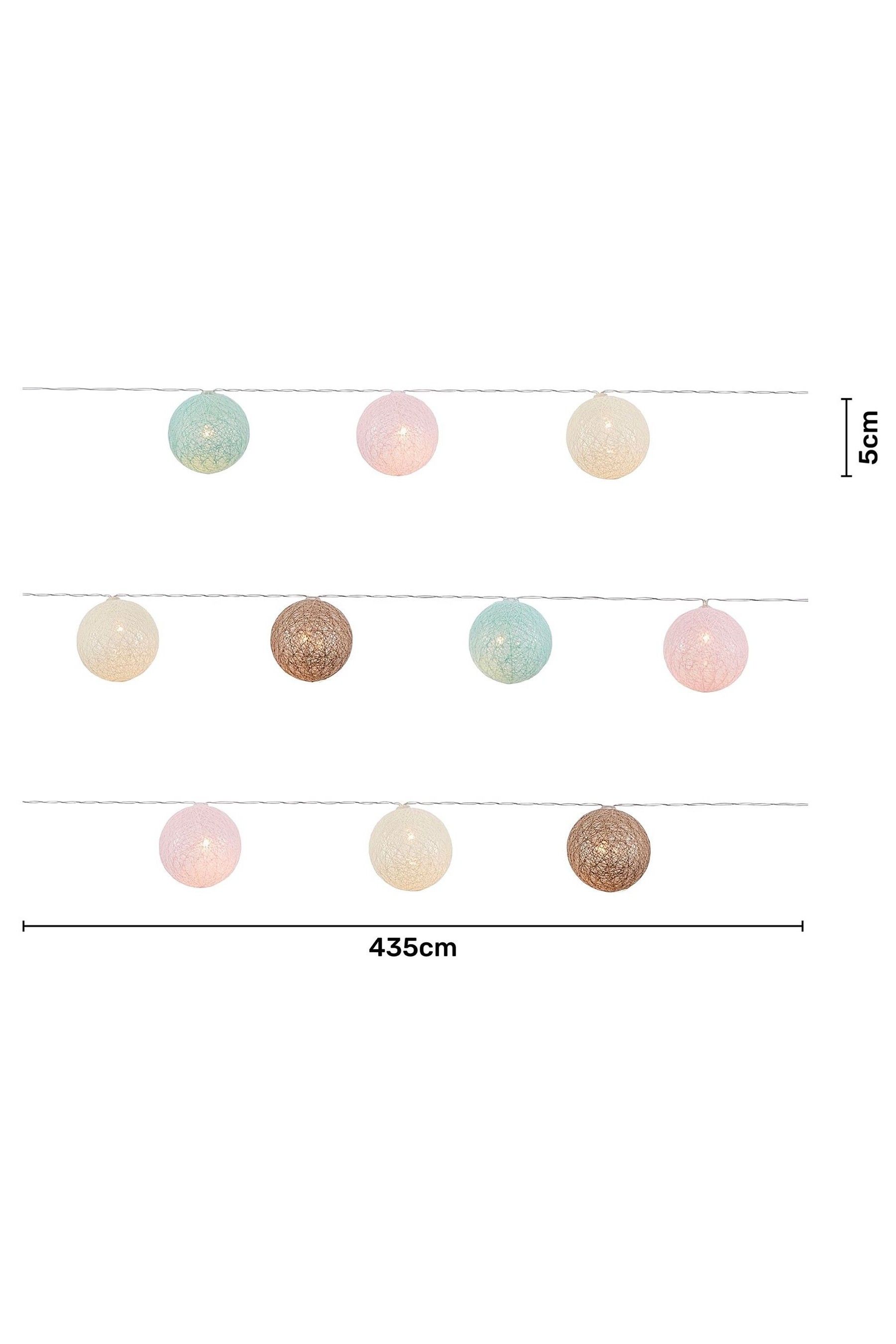 Buy glow Pom Pom String Lights from the Next UK online shop