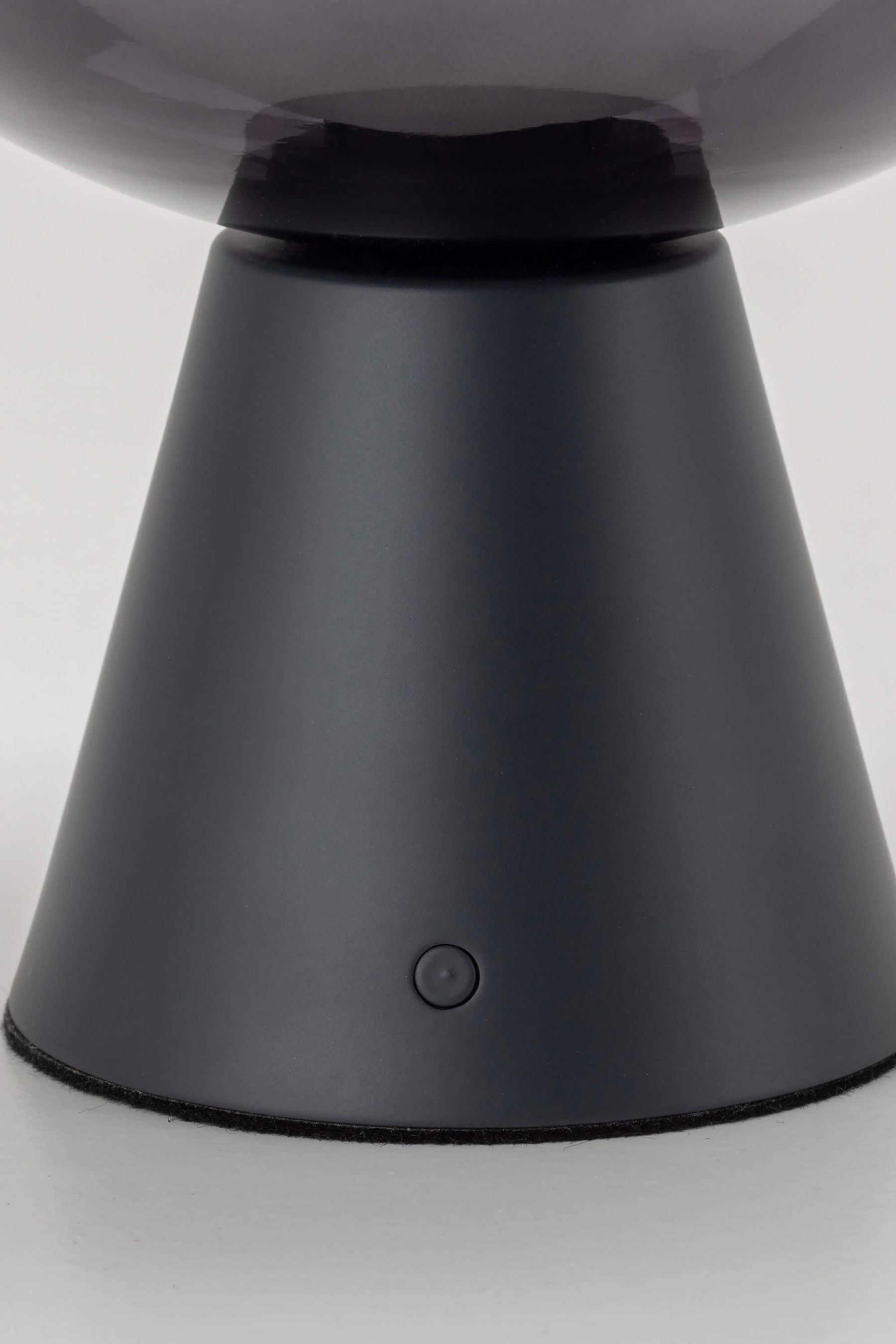 Buy Houseof. Grey Glass Bowl Rechargeable Table Lamp from the Next UK ...