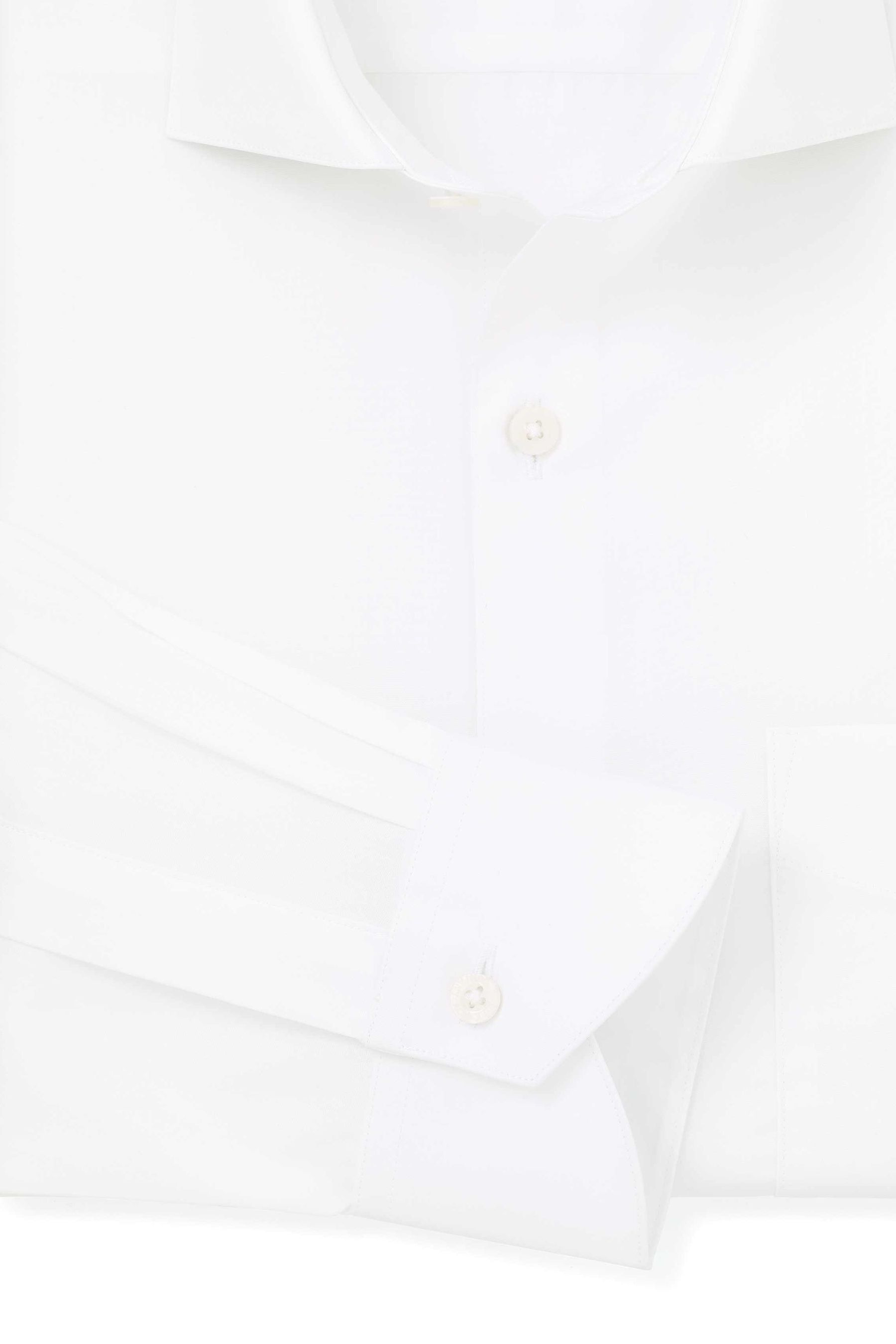 Buy Savile Row Company Classic Fit Single Cuff Formal White Shirt from ...